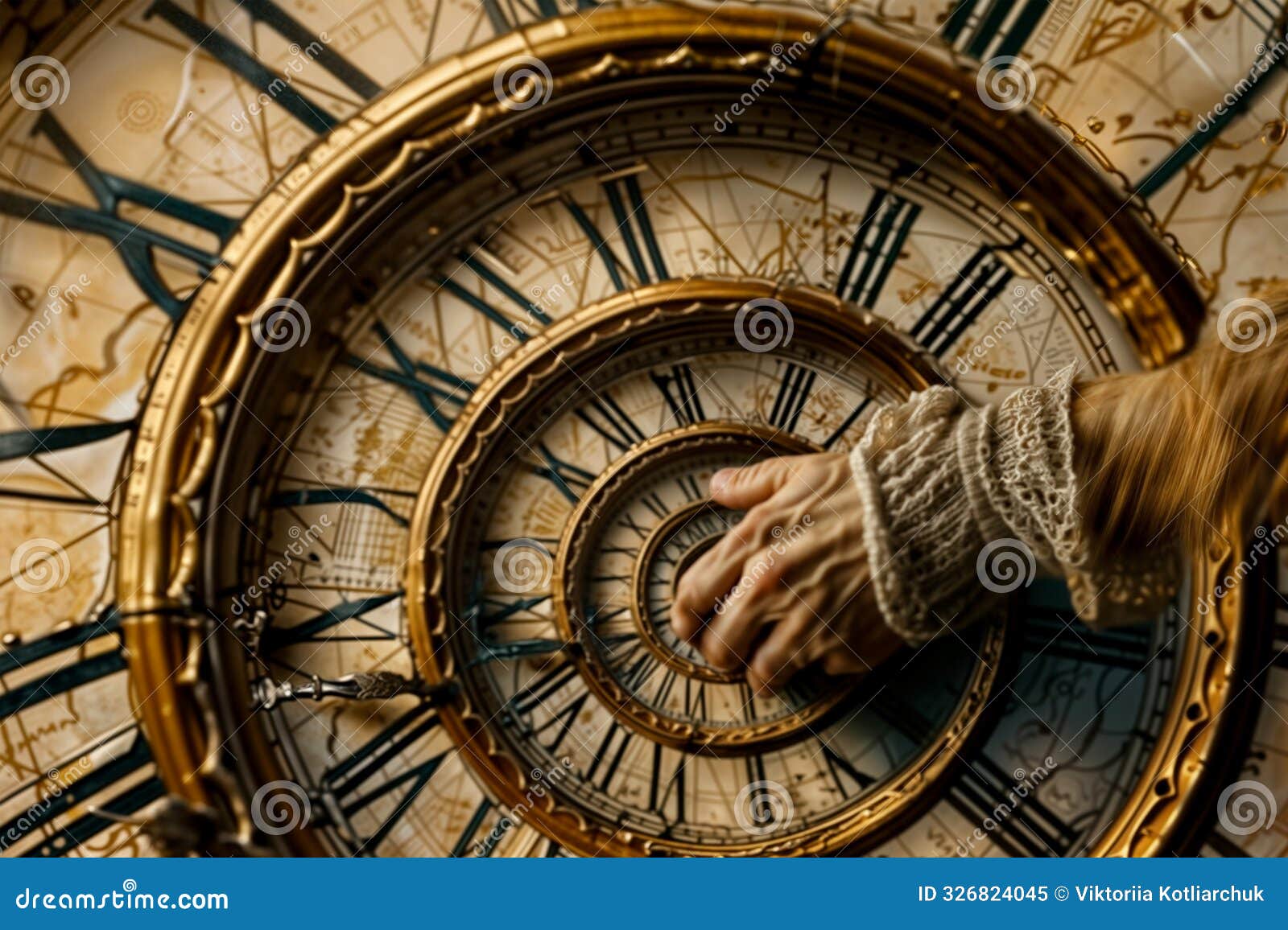 Man Hand Twists A Folding Car Key With Remote Control On His Finger ...