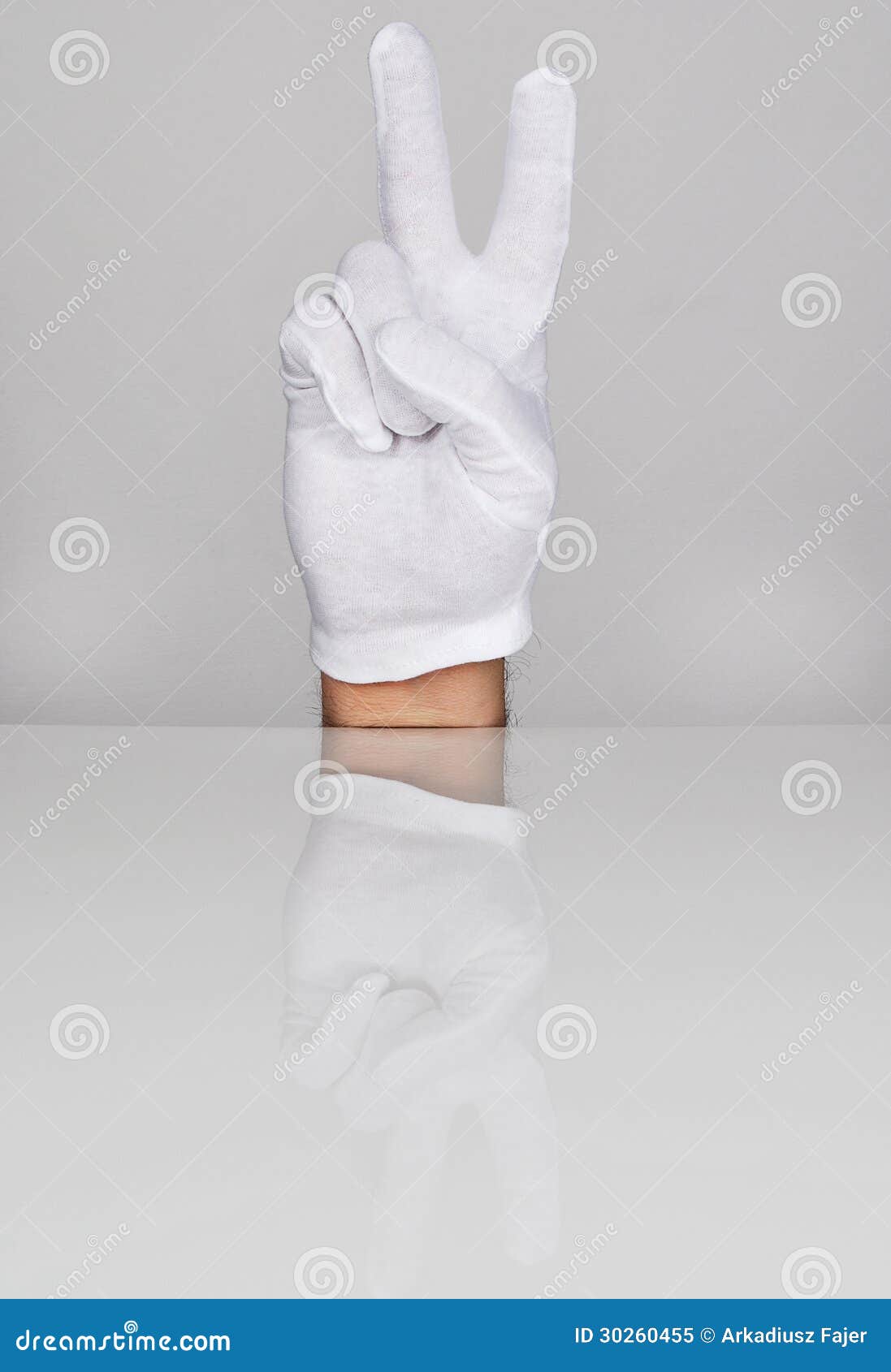 Two Fingers Pointing Upwards. Stock Image - Image of gesture, point ...