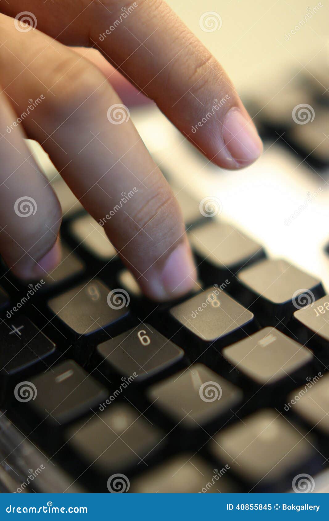 Hand typing stock image. Image of input, hand, parts - 40855845