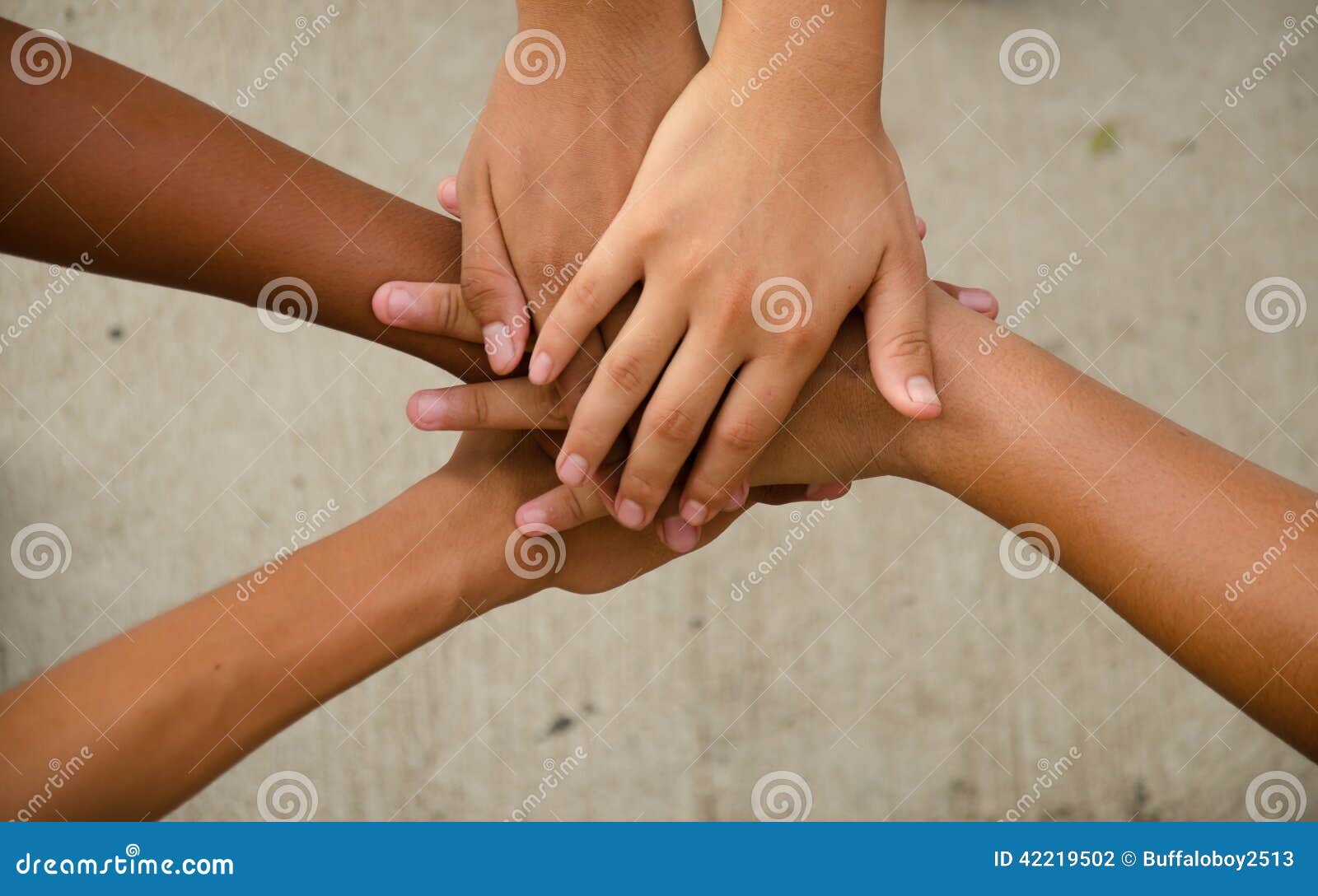 Hand for unity stock photo. Image of teenager, equality - 42219502