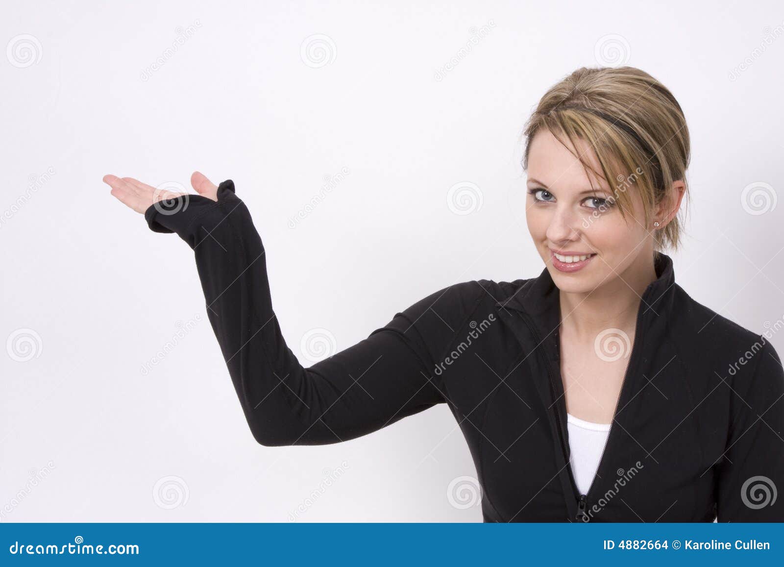 Hand Up stock photo. Image of shoulders, demonstrating - 4882664