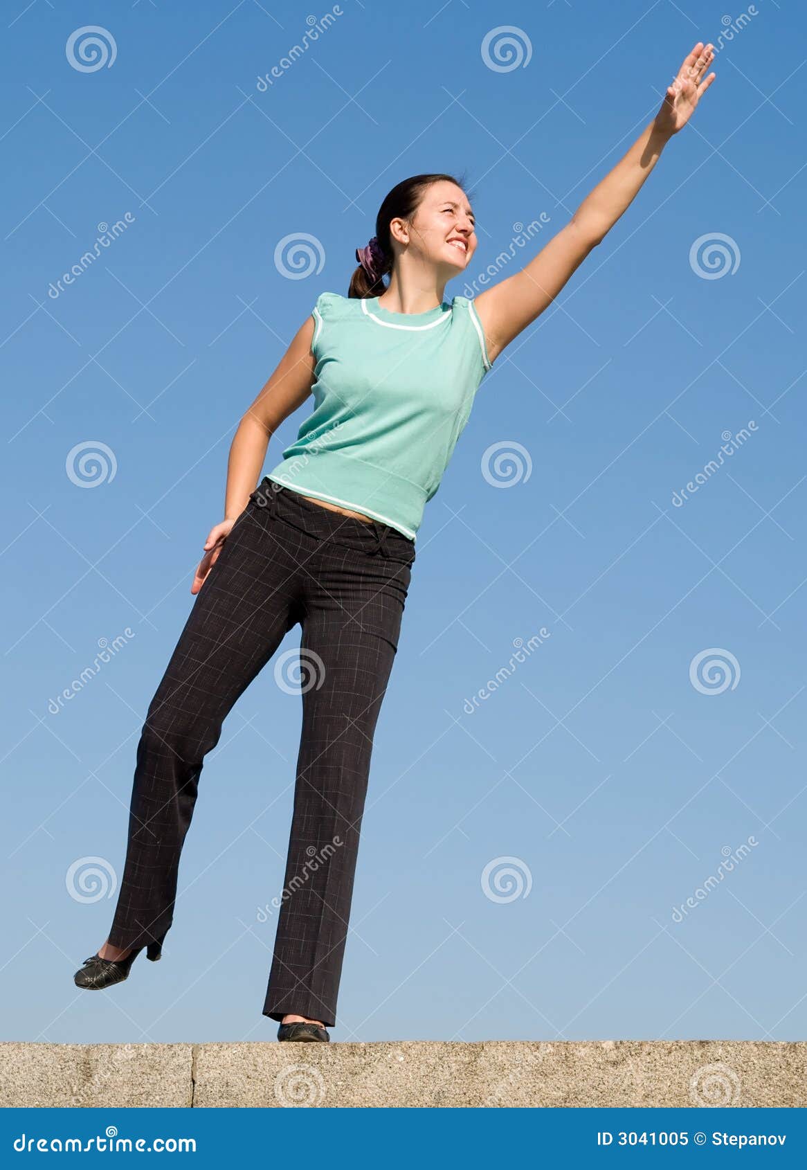 Hand upwards stock image. Image of beauty, females, touching - 3041005