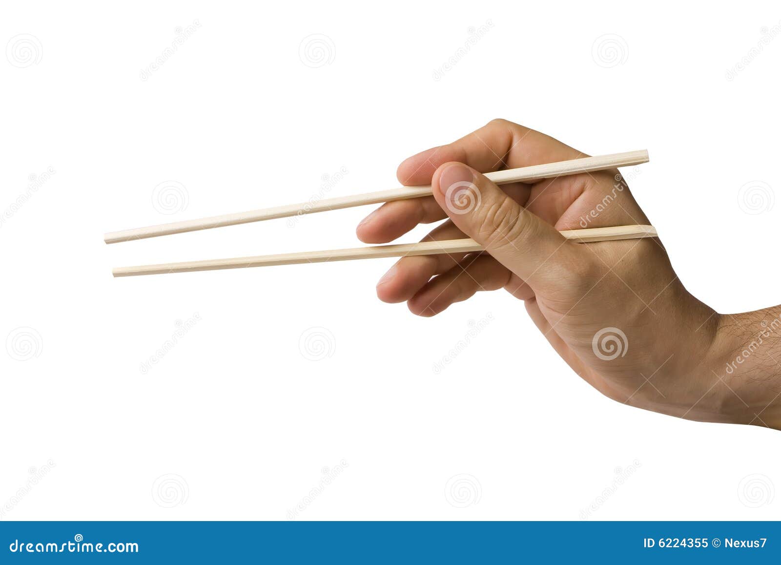 Hand using Chop Sticks stock image. Image of male, traditional - 6224355