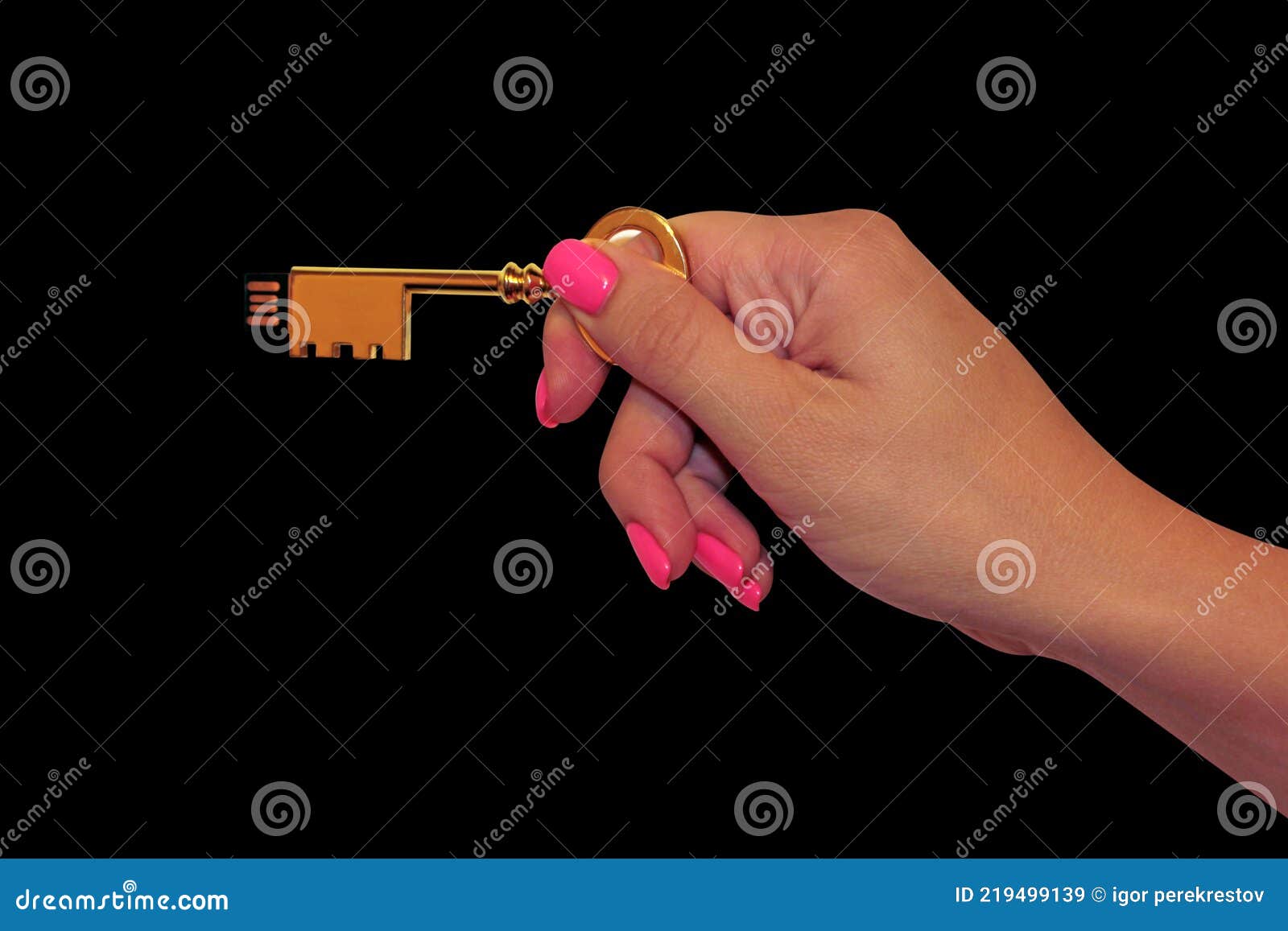 Hand Using the Keys of Computers Included in the Operating System, and ...