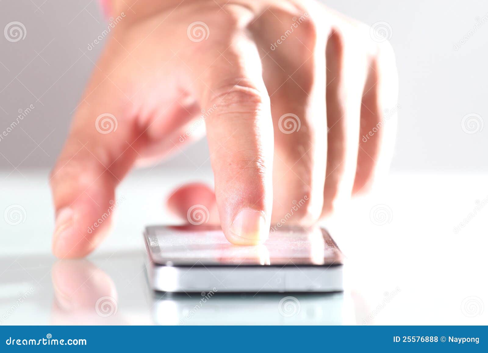Hand using phone stock photo. Image of communication - 25576888
