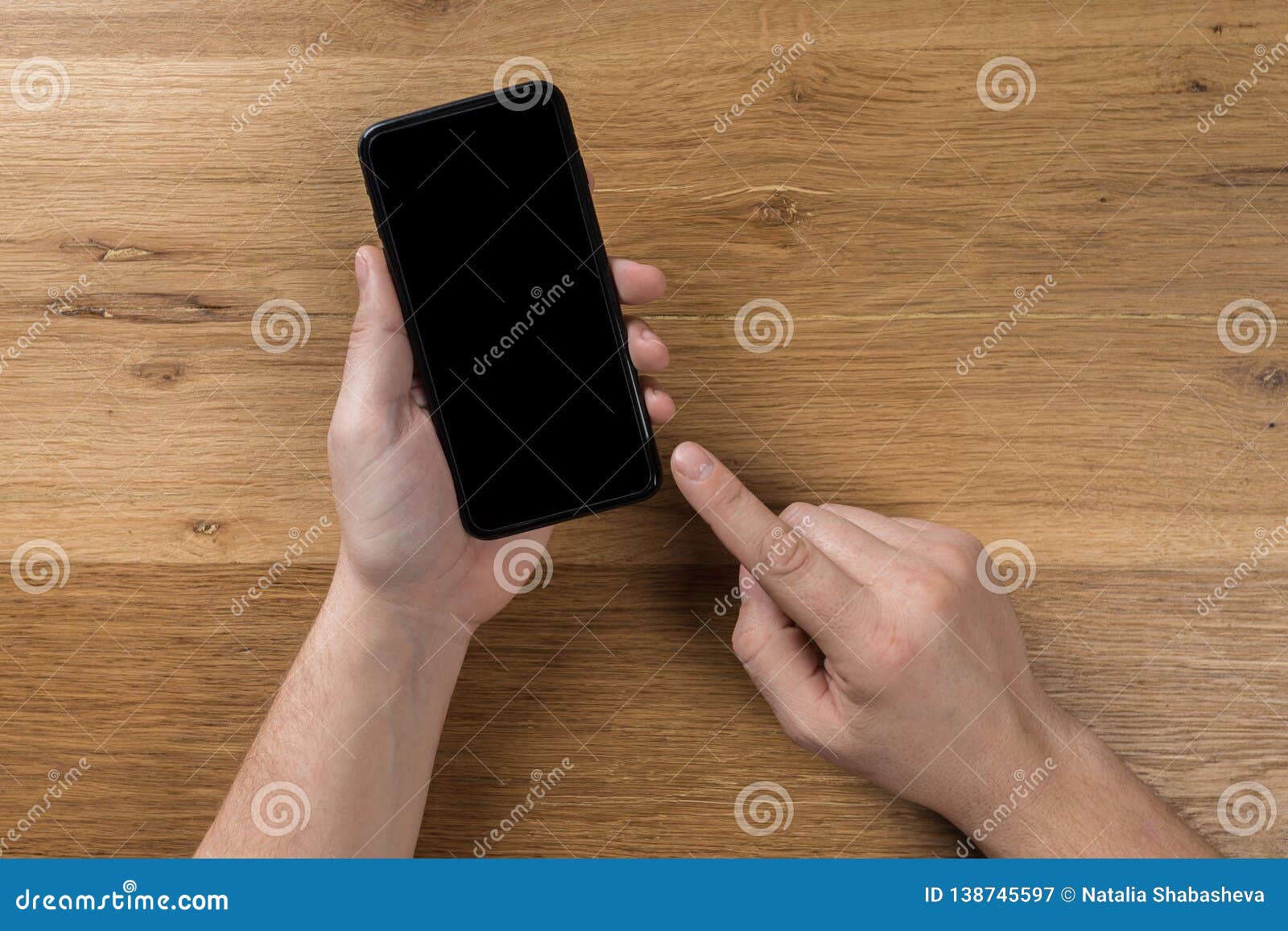 Hand using phone top view stock image. Image of cellular - 138745597