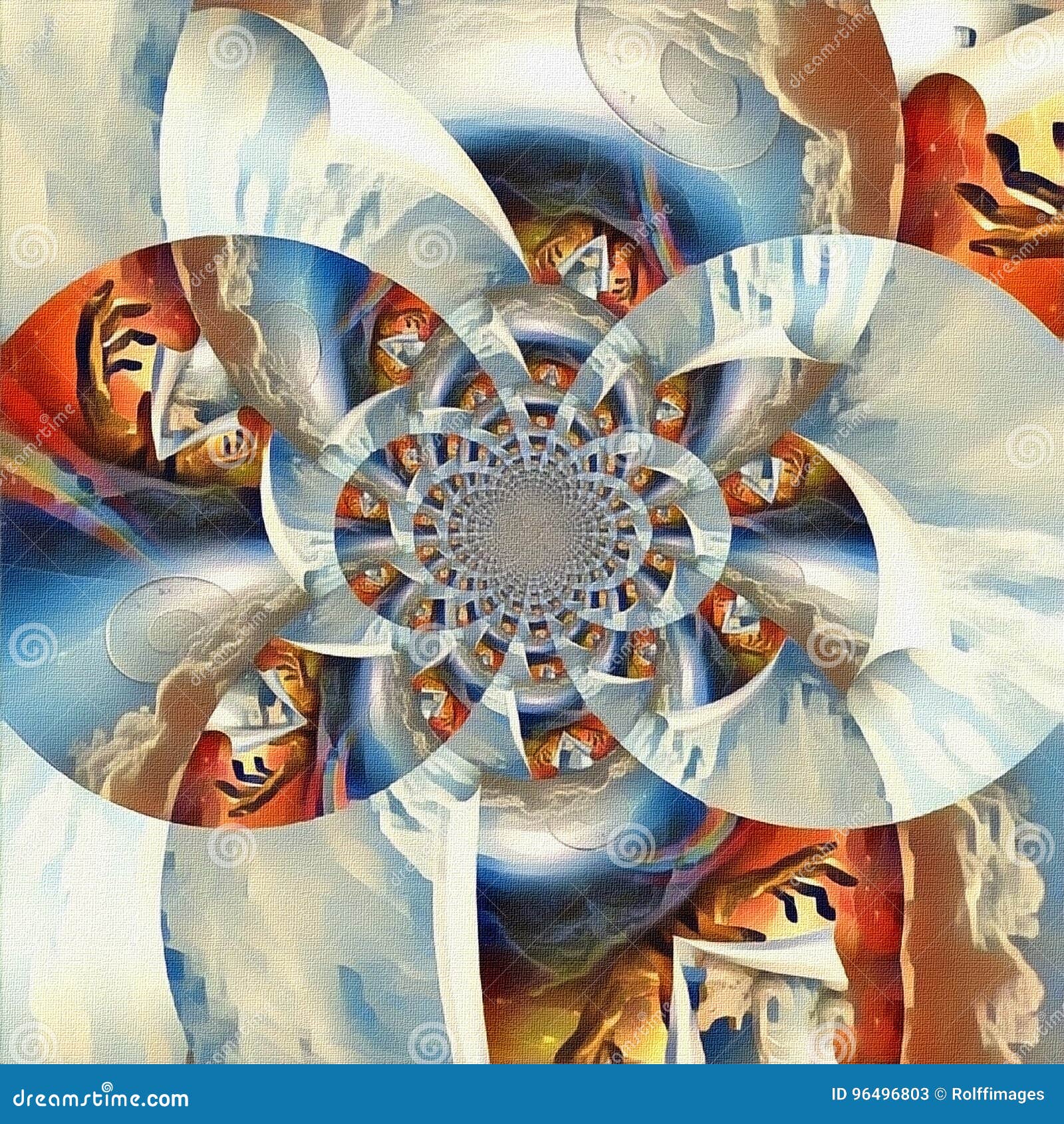 Hand van god stock illustratie. Illustration of illustratie - 96496803