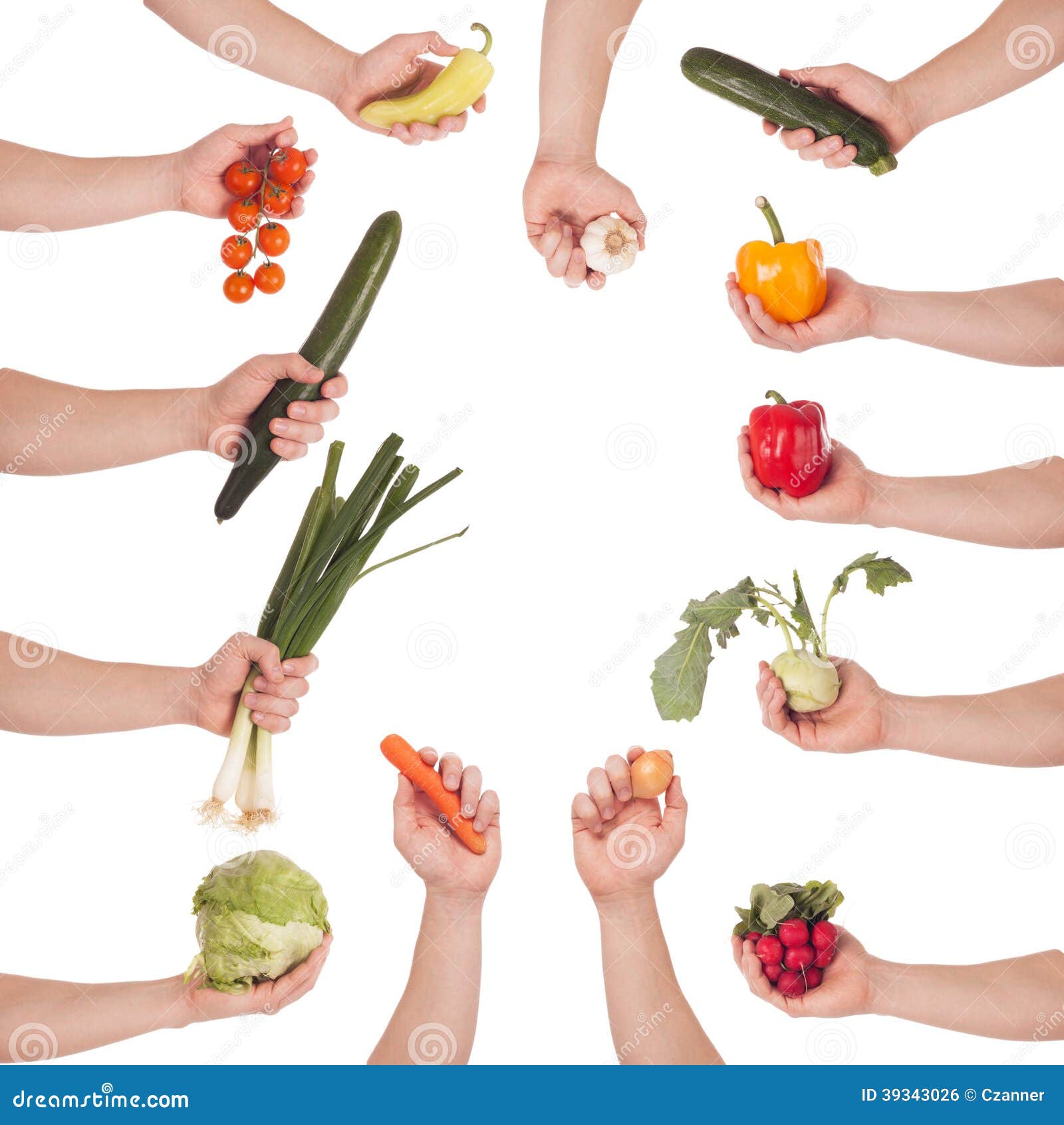 Hand vegetable set stock photo. Image of human, native - 39343026