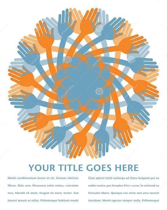 Hand vortex design. stock vector. Illustration of collection - 18007813