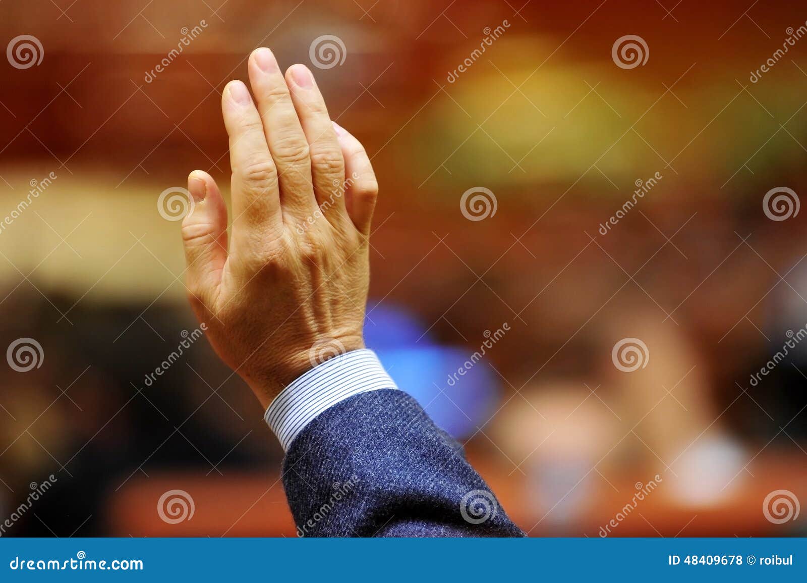 Hand vote stock photo. Image of hand, closeup, agreement - 48409678