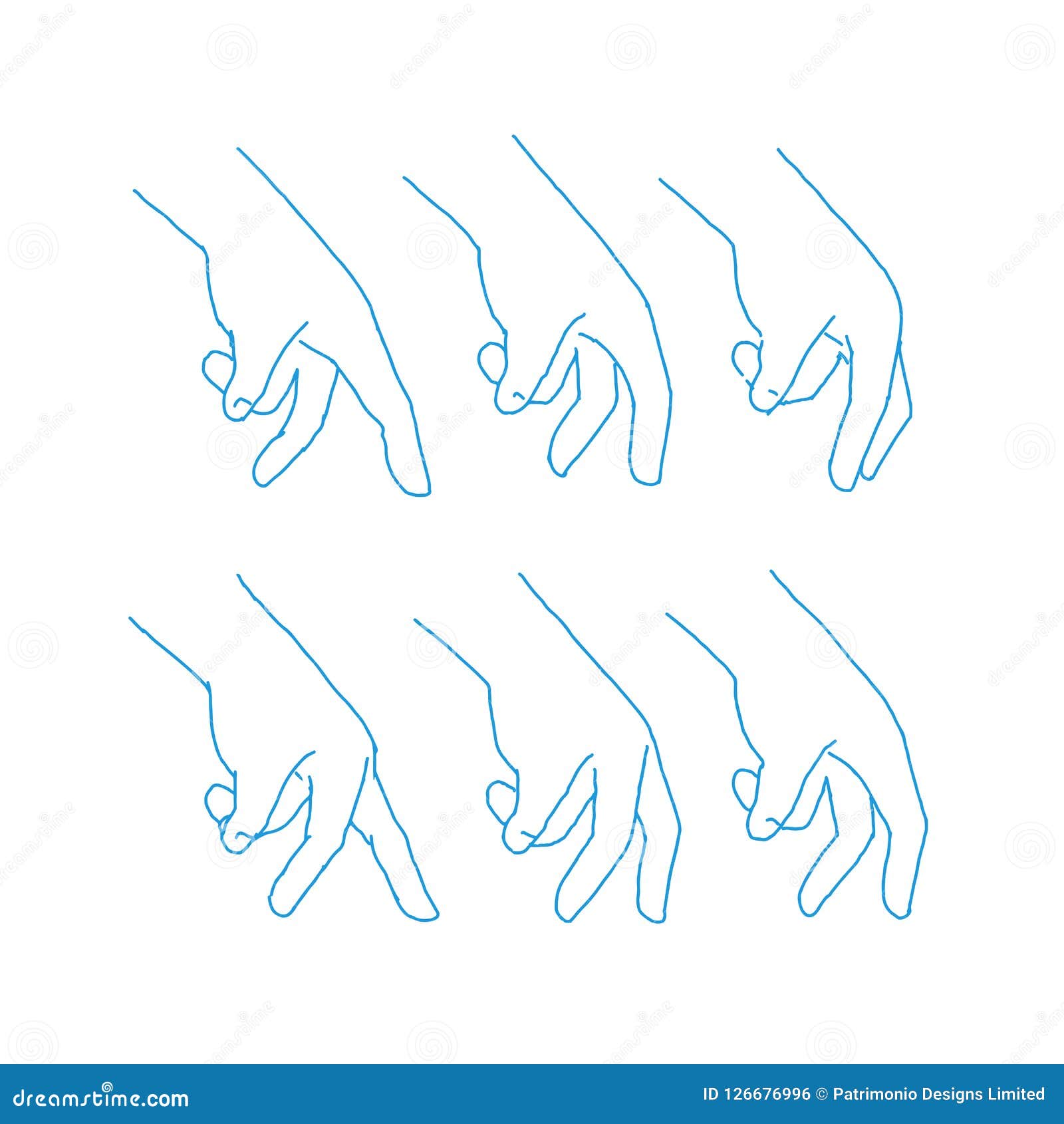 Walk Sequence Animation. Woman In Motion, Full Moving Cycle By Steps ...
