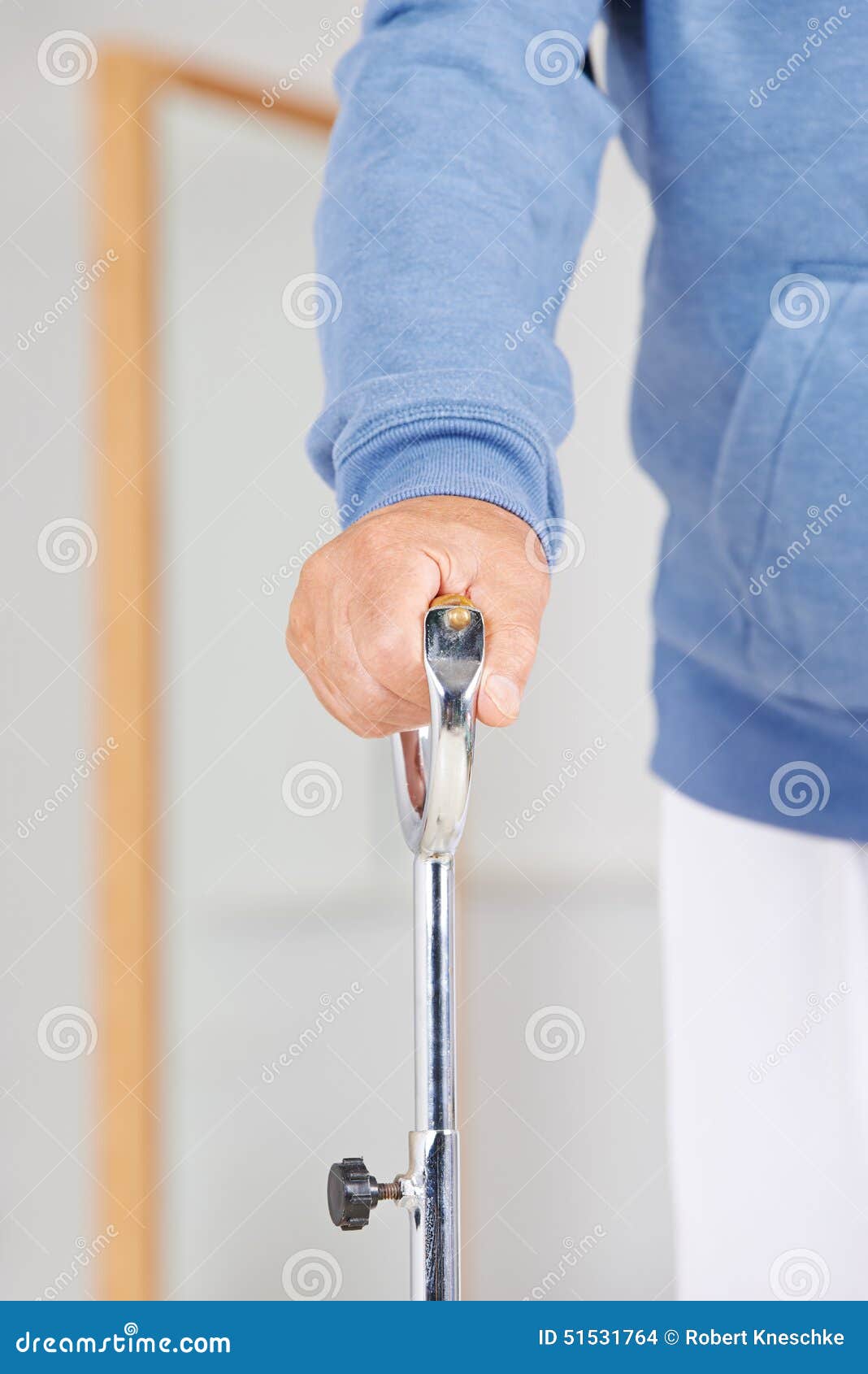 Hand with Walker Support in Physiotherapy Stock Photo - Image of hand ...