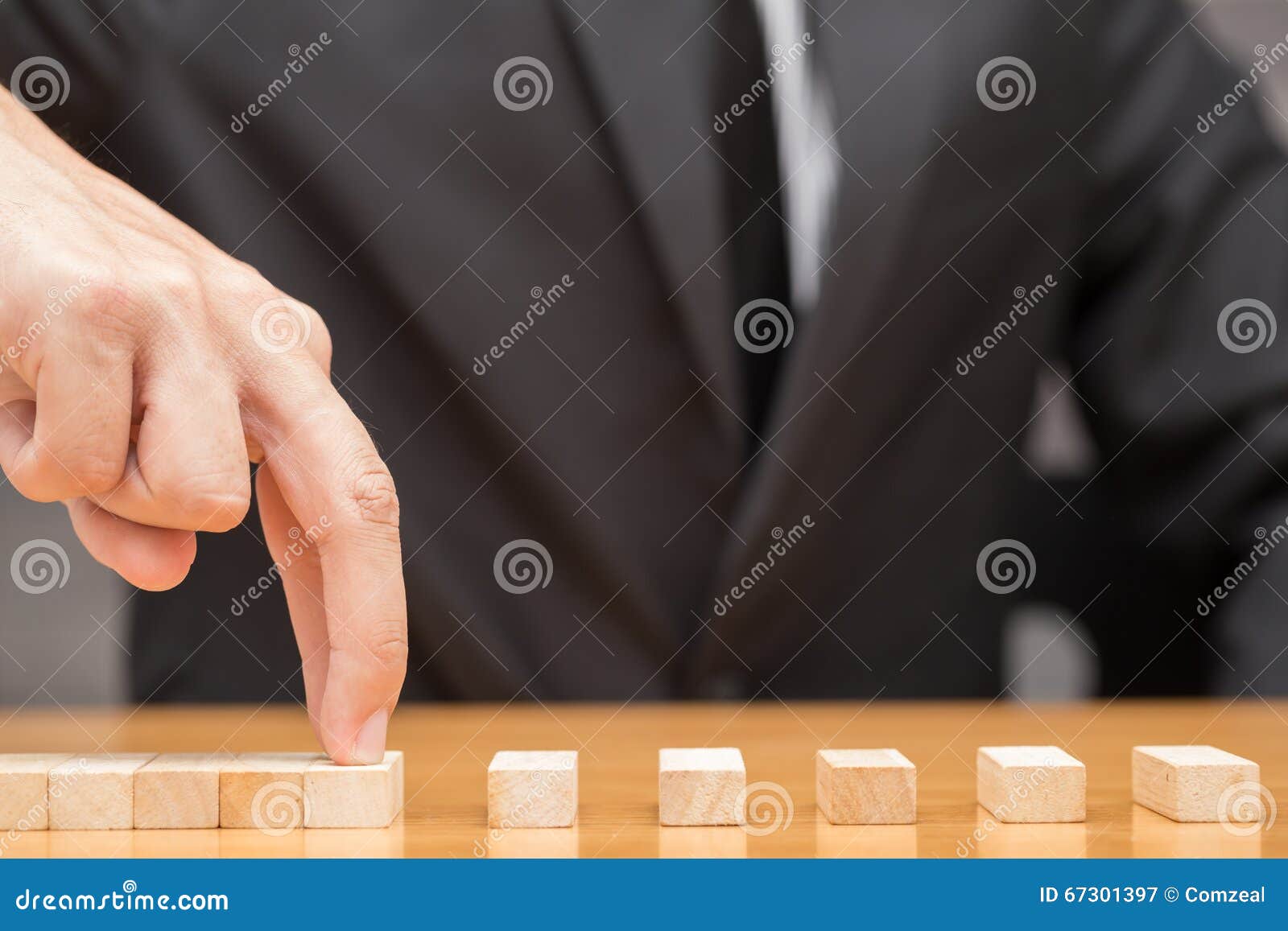 Hand Walking Step Forward, Development Concept Stock Image - Image of ...
