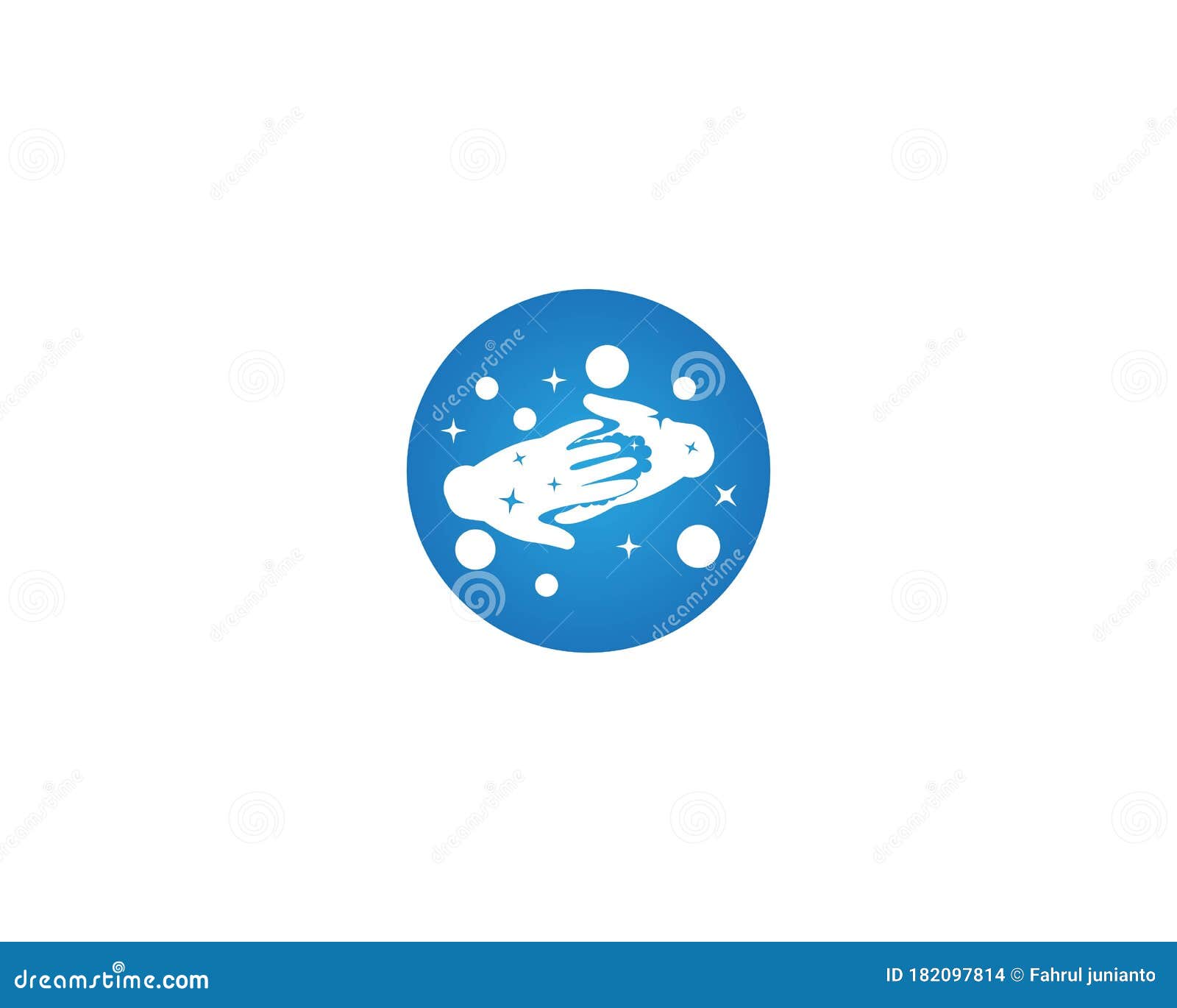 Hand Wash Logo Template Vector Illustration Stock Illustration ...