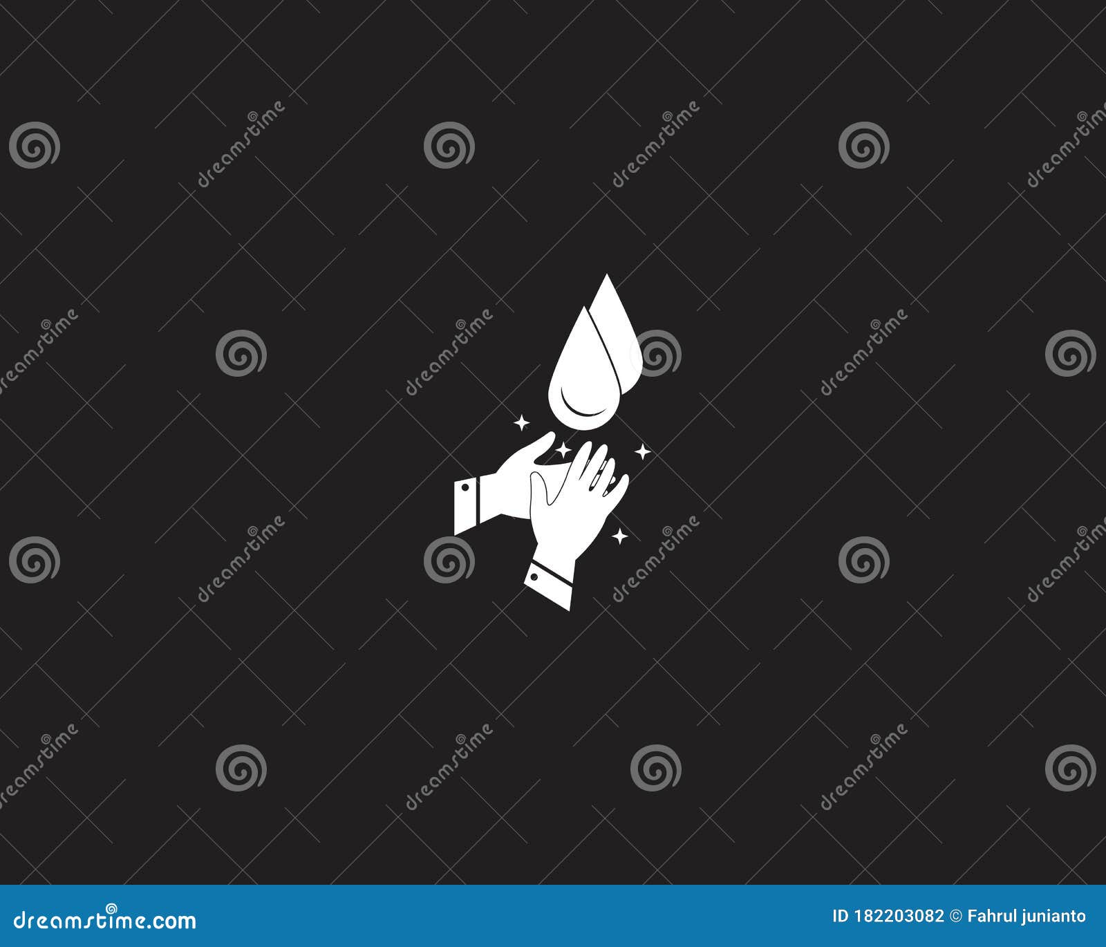 Hand Wash Logo Template Vector Illustration Stock Illustration ...