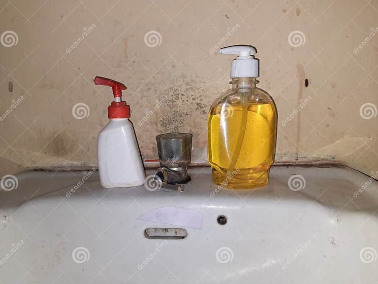 Hand wash Sanitizers stock image. Image of infectious - 178690969