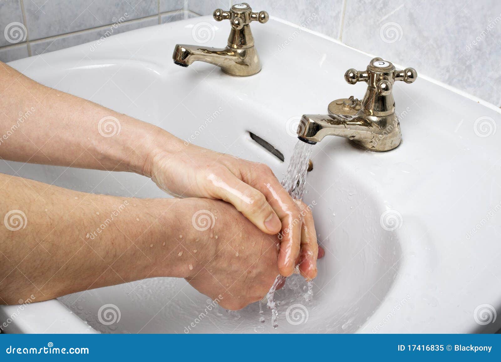 Hand washing stock image. Image of clean, bacteria, bubbles - 17416835