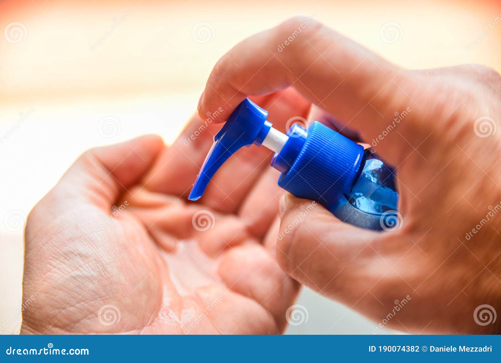 Hand Washing with Sanitizing Gel Stock Photo - Image of coronavirus ...