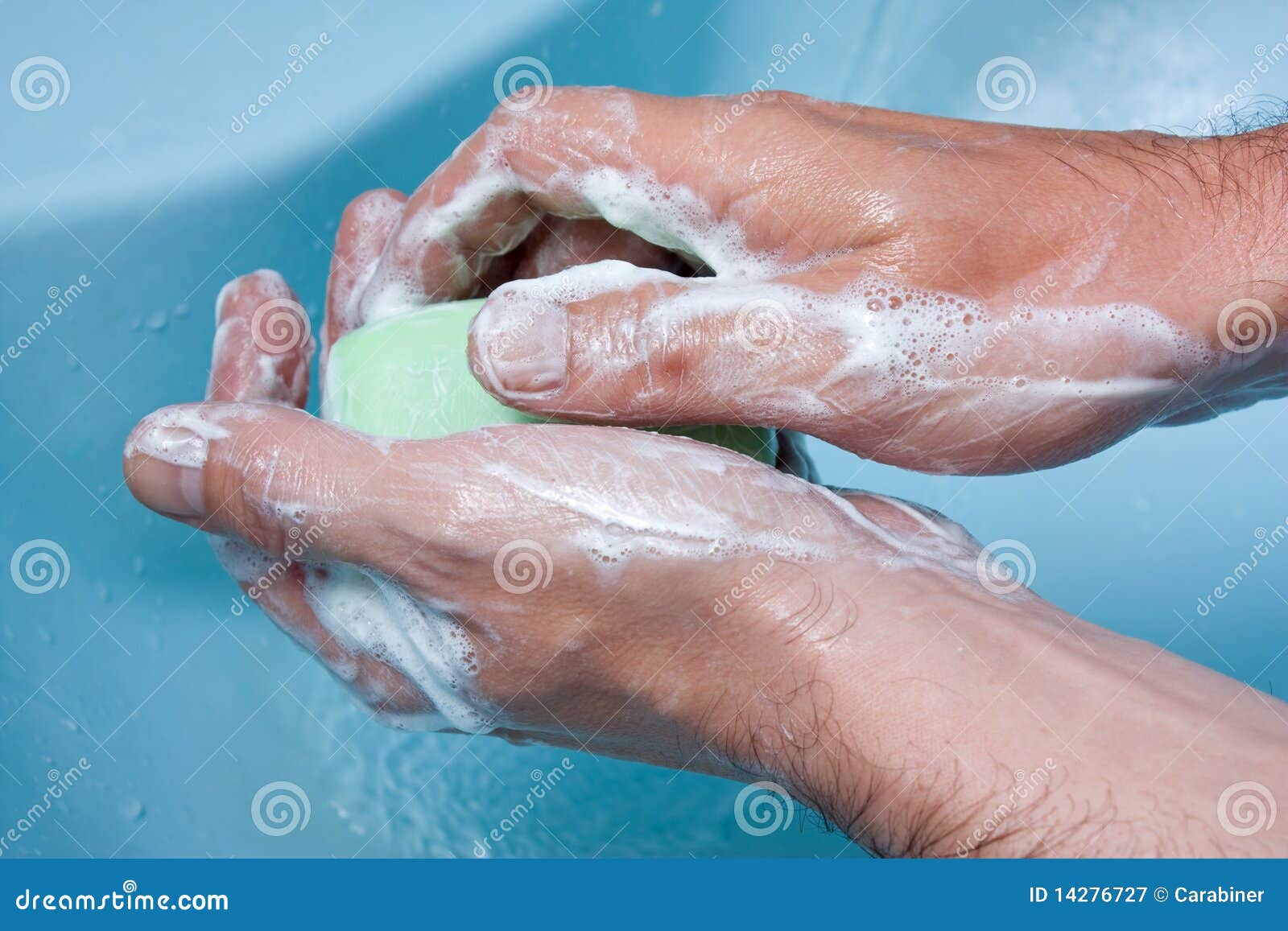 Hand washing with soap stock image. Image of bubbles - 14276727