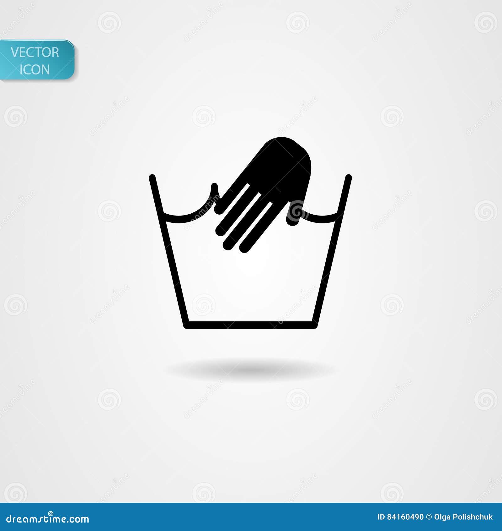 `Hand Washing` Symbol, Icon Stock Photography | CartoonDealer.com #84160490