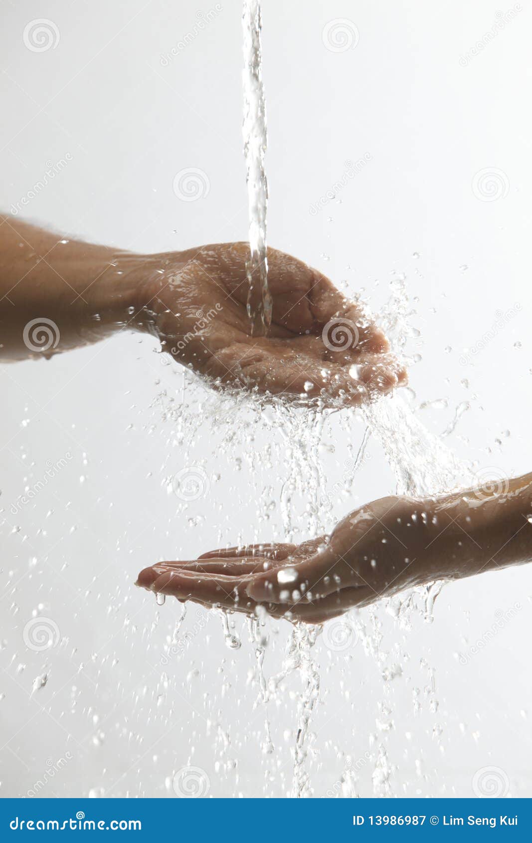Hand and water stock image. Image of health, fingers - 13986987