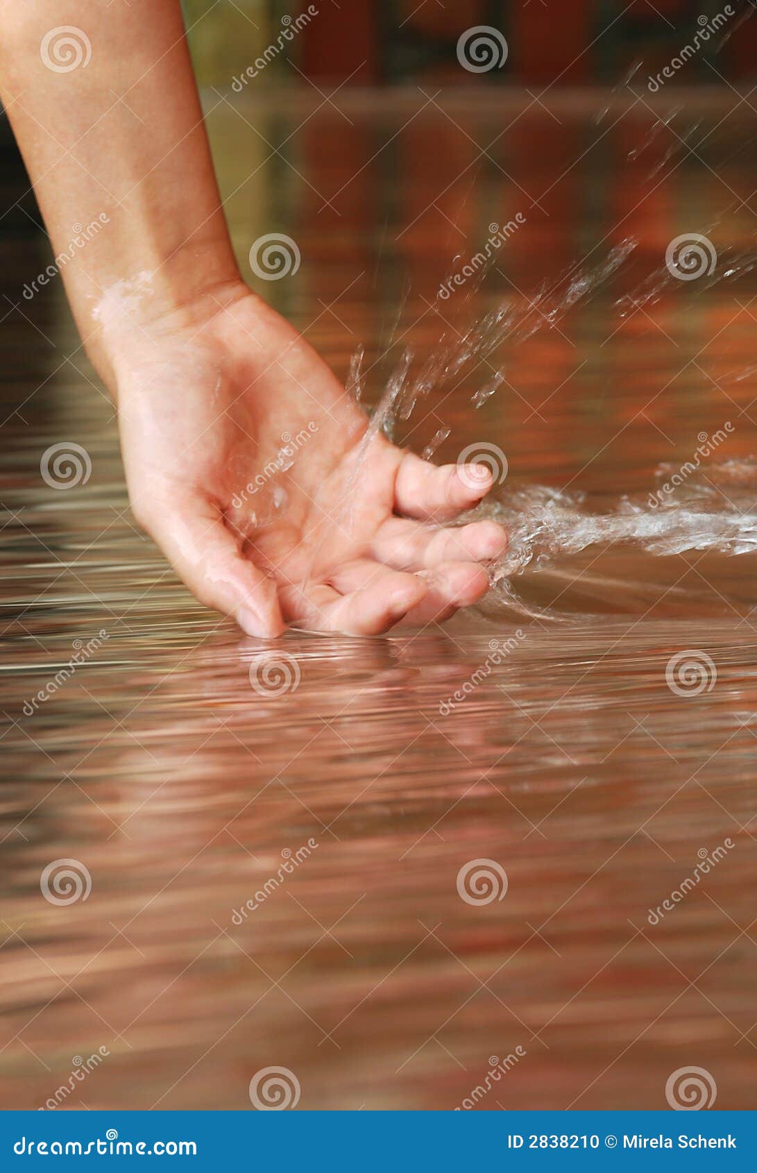 Hand in water stock photo. Image of speed, human, blurred - 2838210