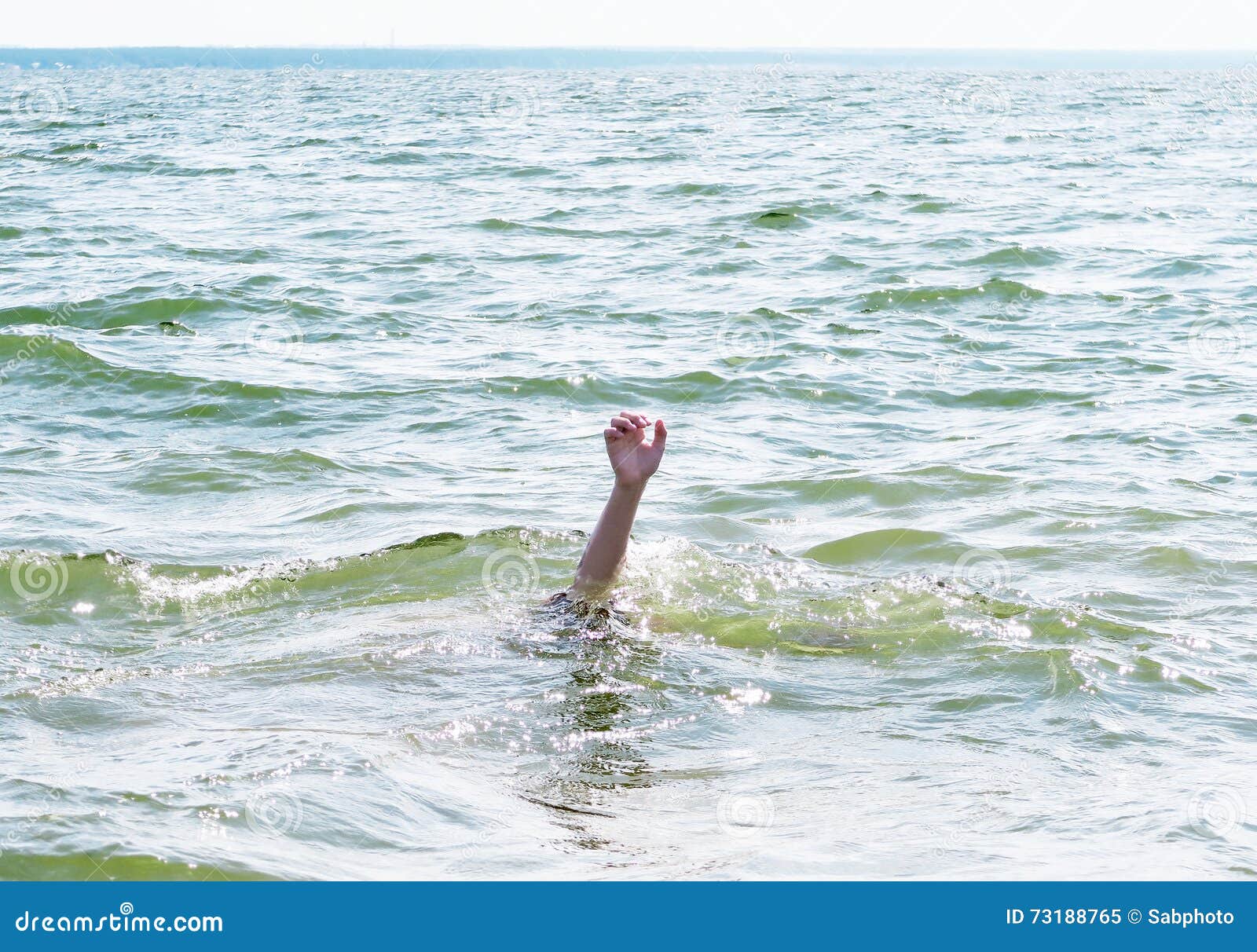 Hand in the Water stock image. Image of palm, sinking - 73188765