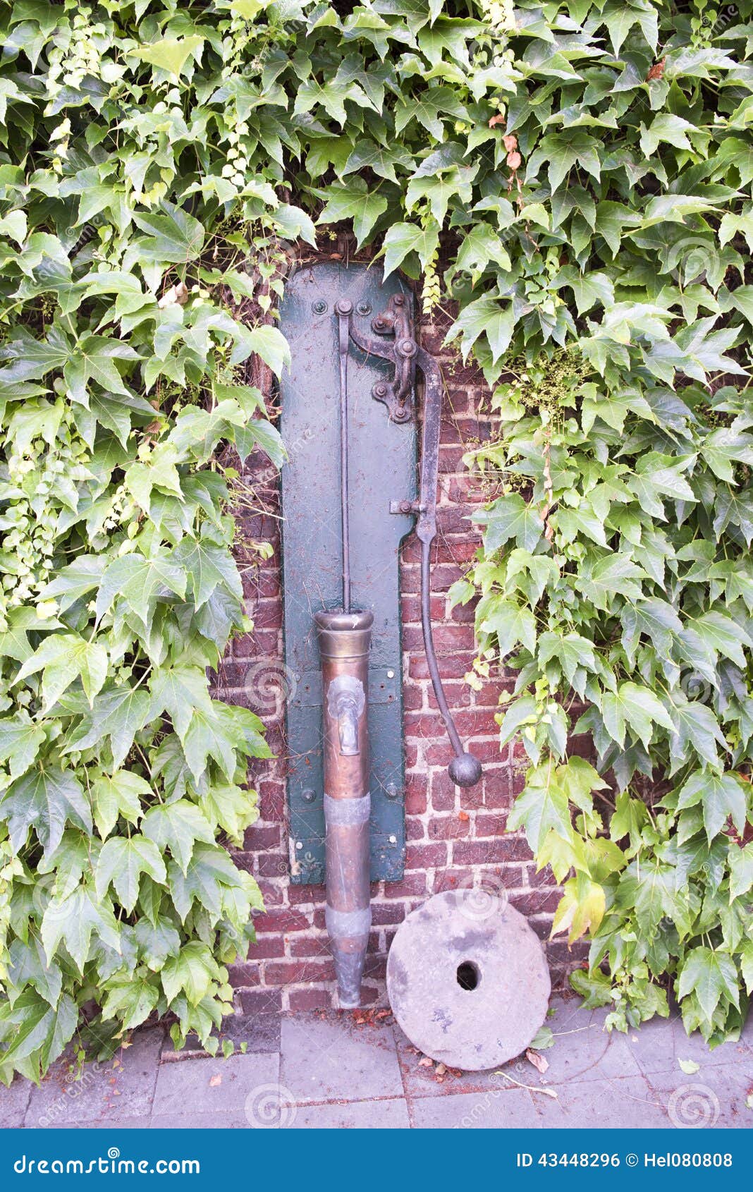 Hand Water Pump stock photo. Image of copper, ancient - 43448296