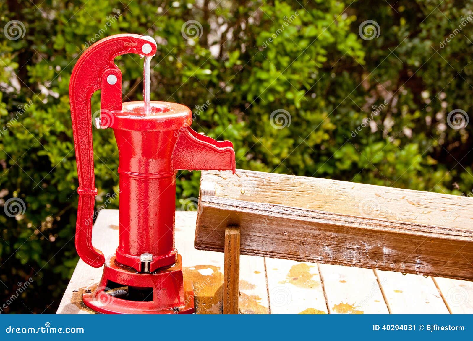 Hand Water Pump stock image. Image of hand, vintage, pump - 40294031