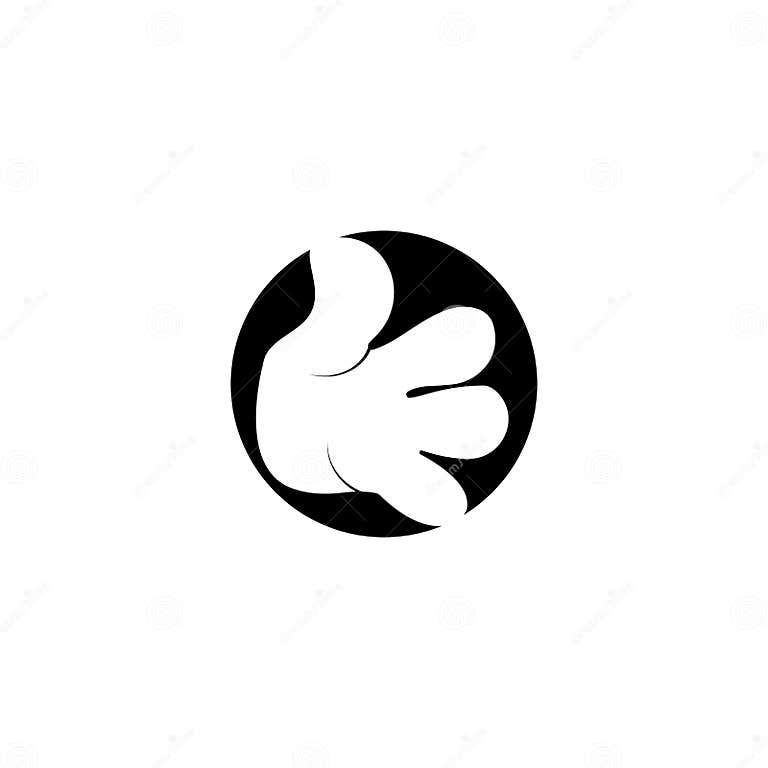 Hand Wave Logo Template Vector Symbol Stock Vector - Illustration of ...