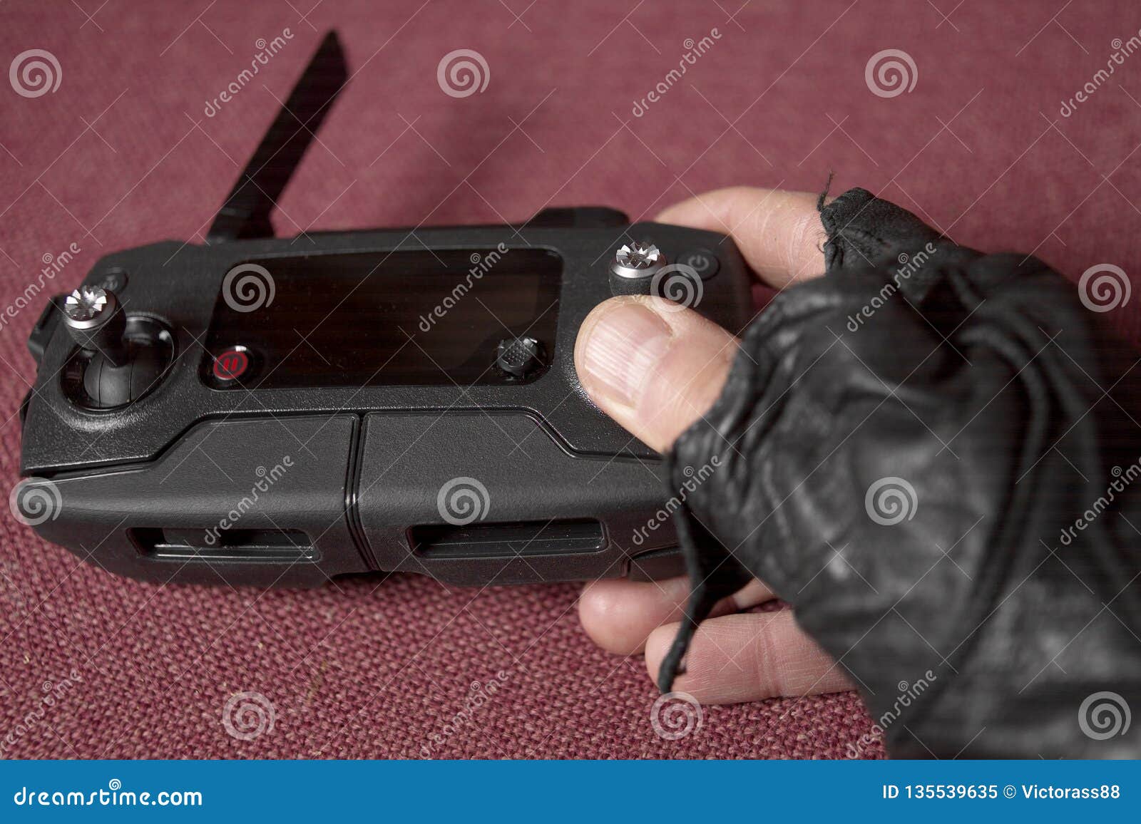 Hand with remote control stock image. Image of transmitter - 135539635