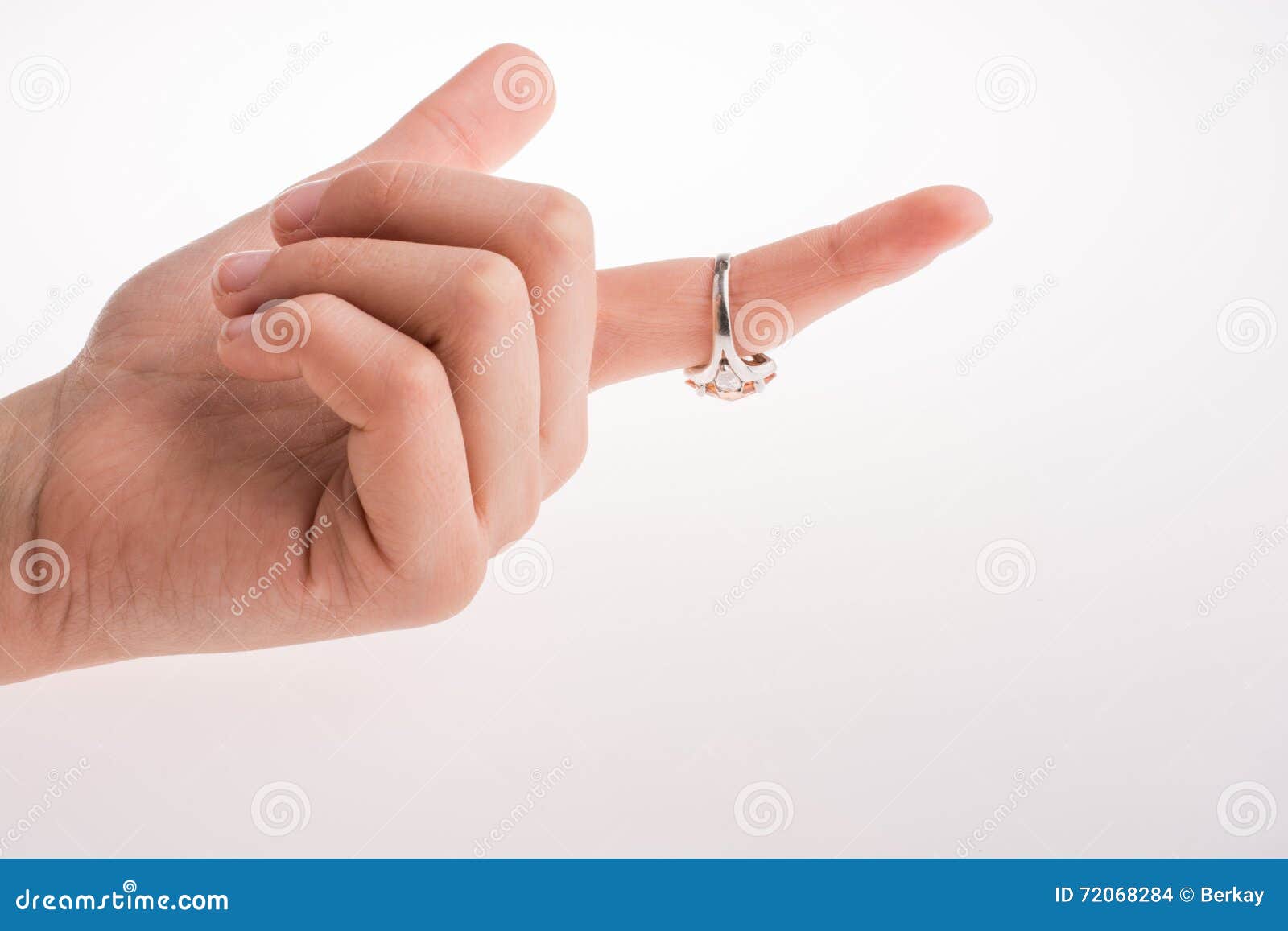 Hand wearing a ring stock photo. Image of jewel, anniversary - 72068284