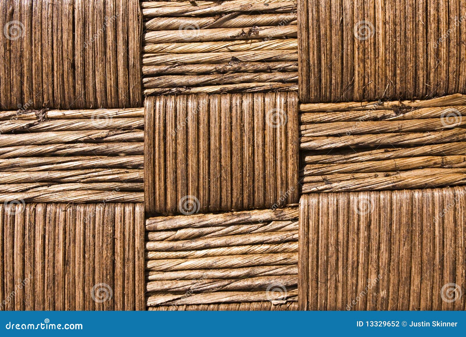 Hand Weaved Basket Texture stock photo. Image of checkered - 13329652