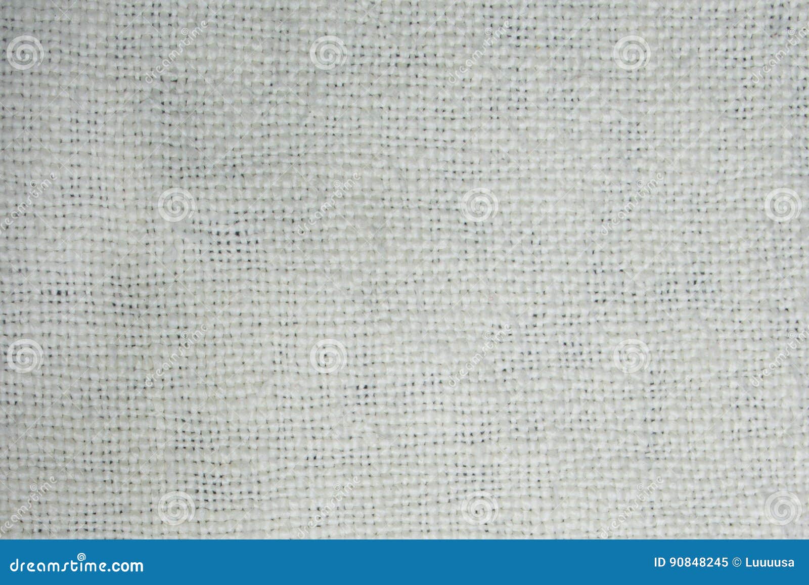 Hand Weaving Cotton Cloth Texture, Natural Fabric. White Background ...