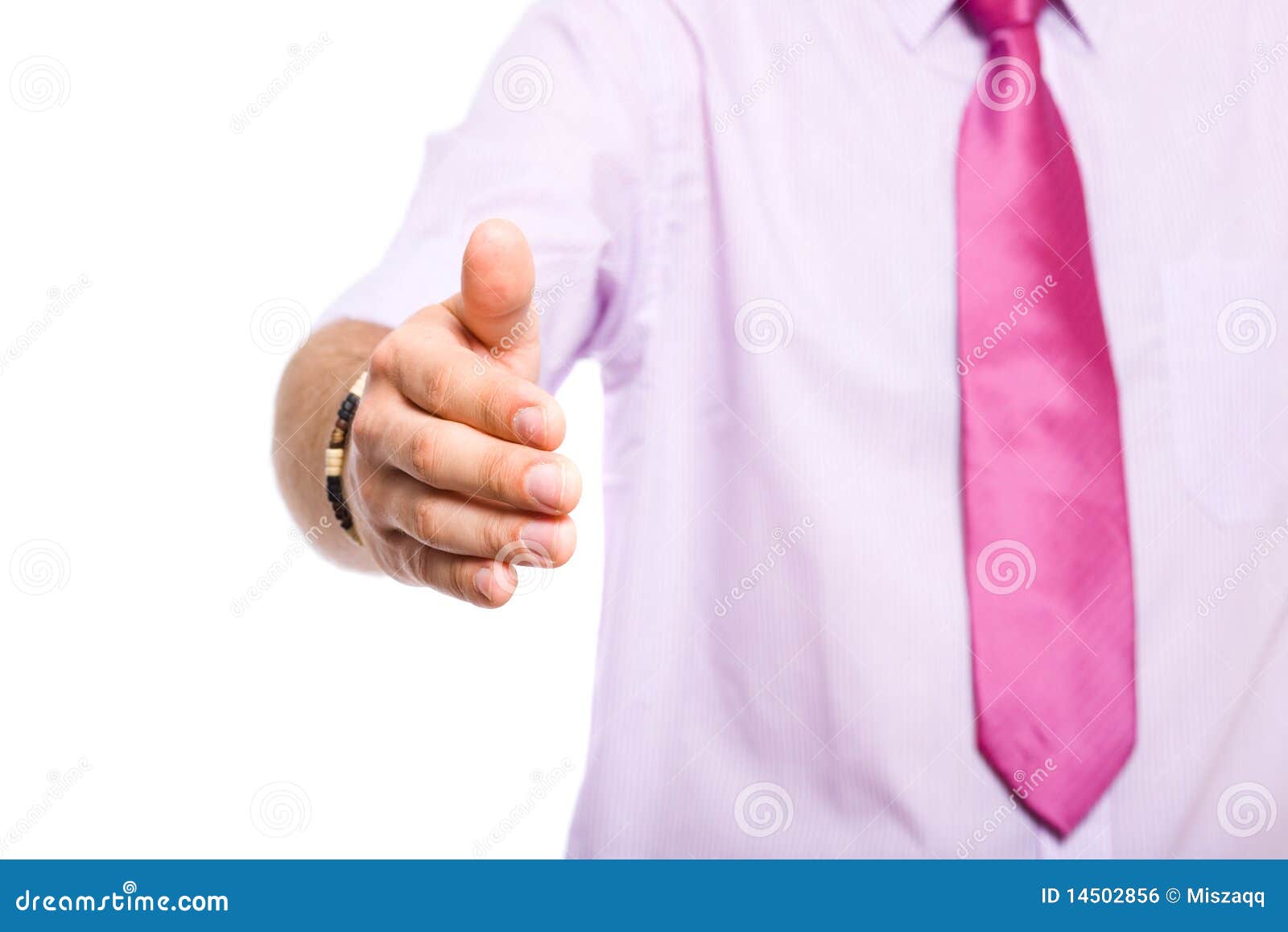 Hand Welcome Gesture, Isolated On White Background Royalty-Free Stock ...