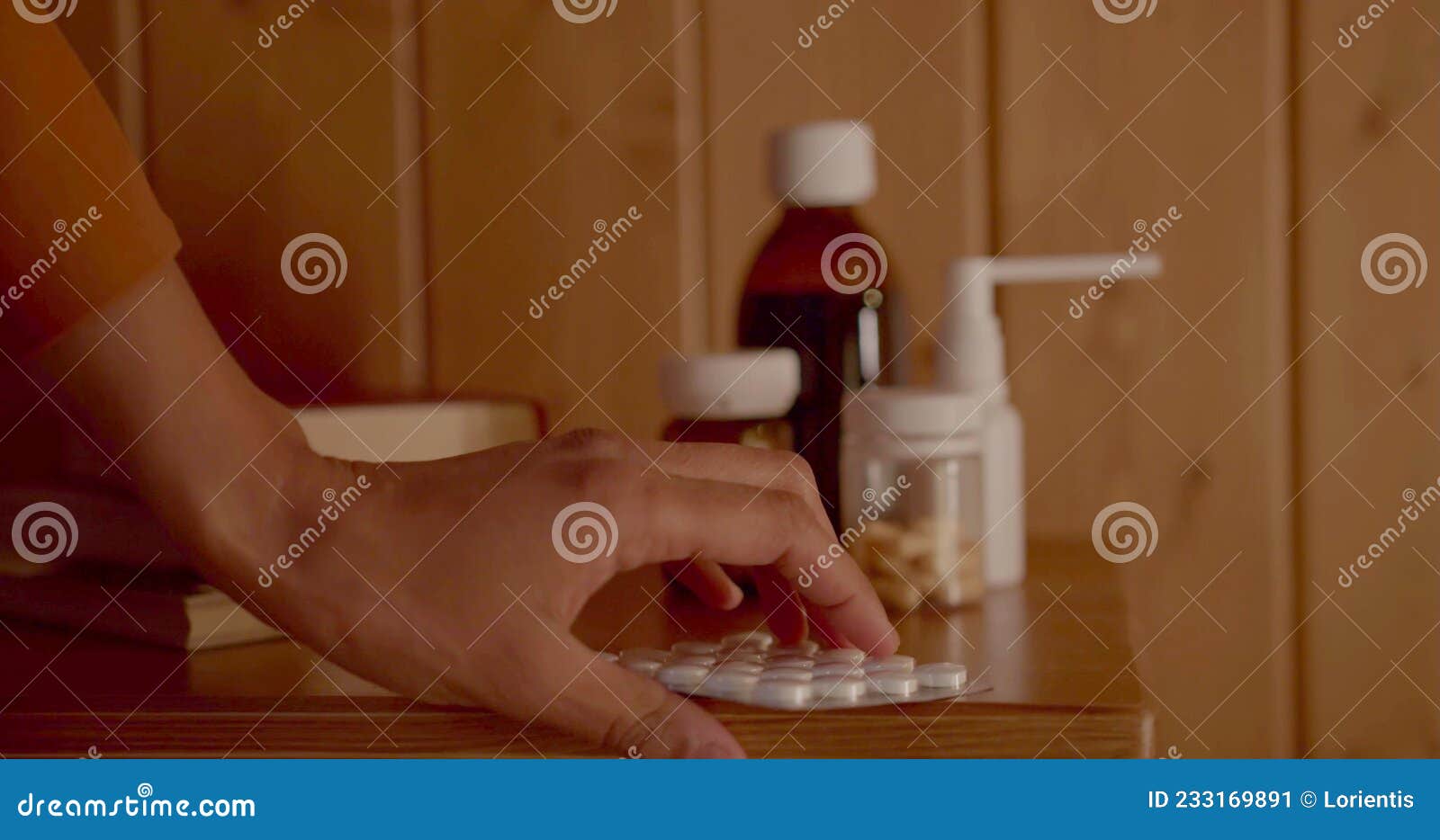 A Hand Which is Taking Medications Stock Image - Image of concept ...