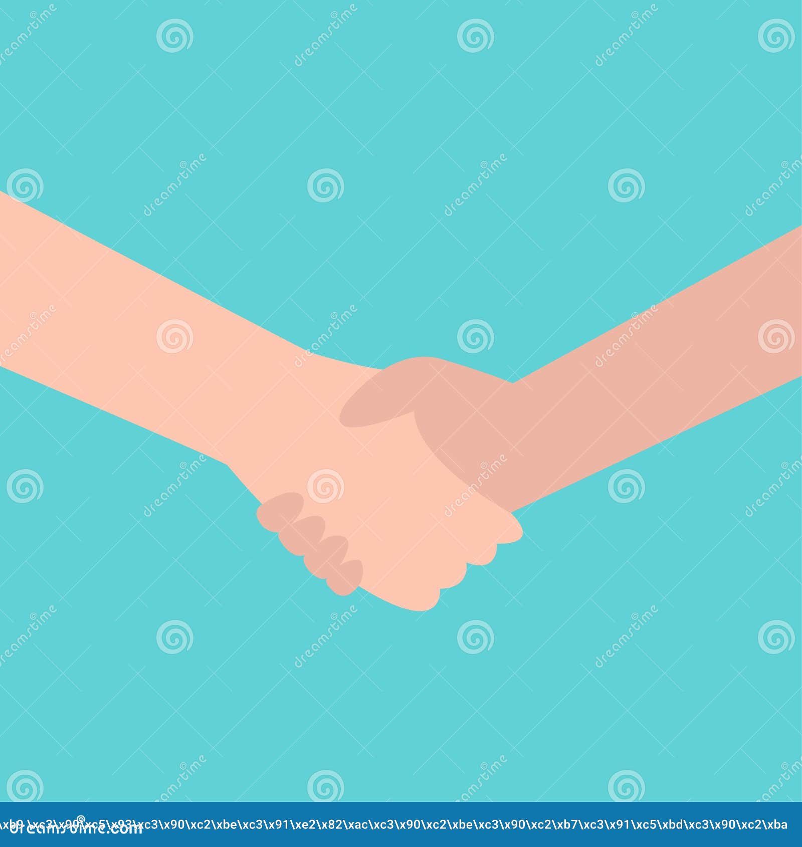 Hand White Color Background, Vector Illustration Stock Vector ...