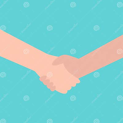 Hand White Color Background, Vector Illustration Stock Vector ...