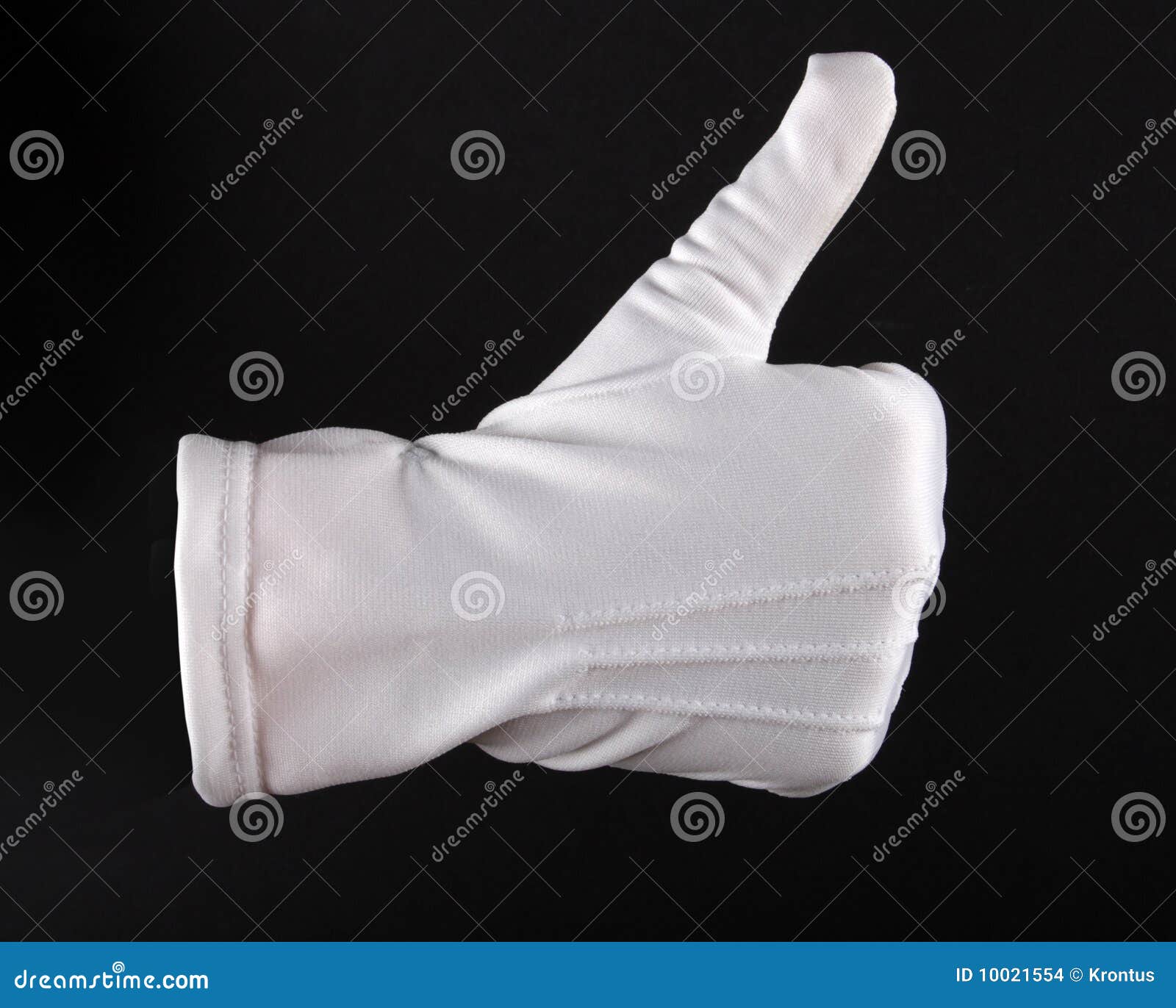 Hand in white glove stock photo. Image of sign, right - 10021554