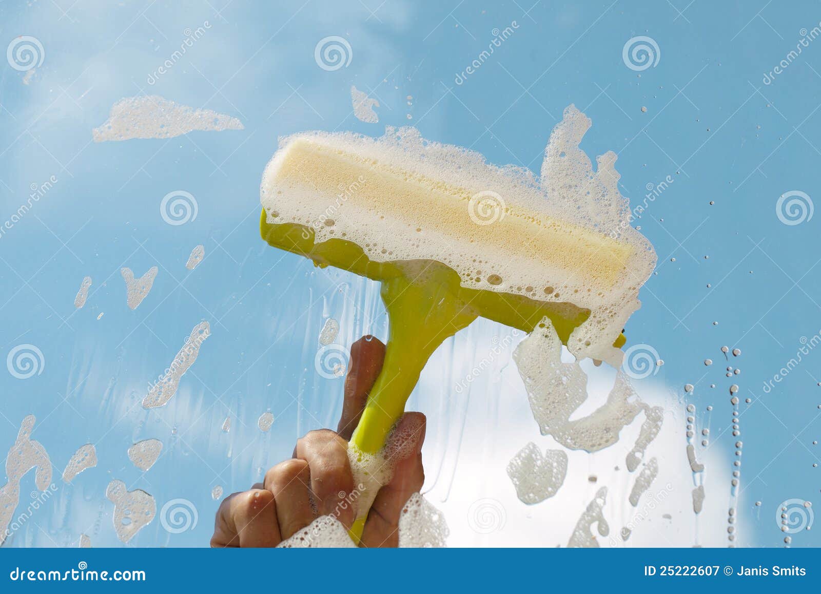 Hand and window. stock image. Image of clean, wash, window - 25222607