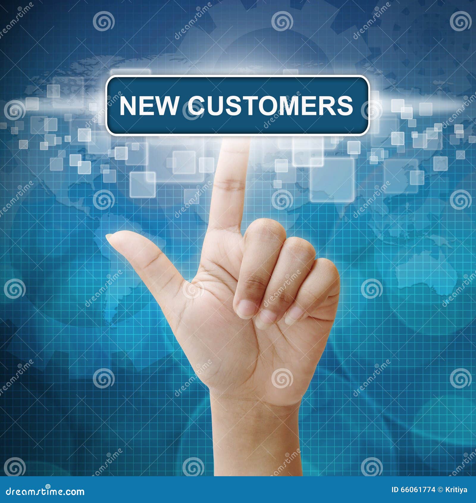 Hand Woman Press on Touch Screen Interface Stock Photo - Image of press ...