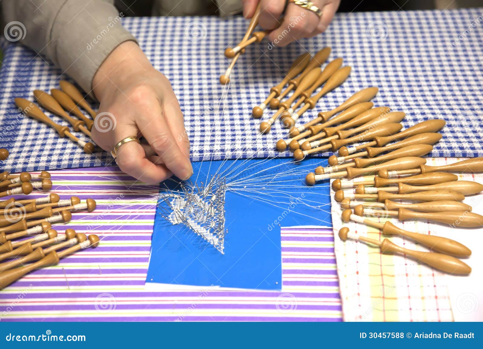 Hand work of crochet stock photo. Image of weaving, background - 30457588