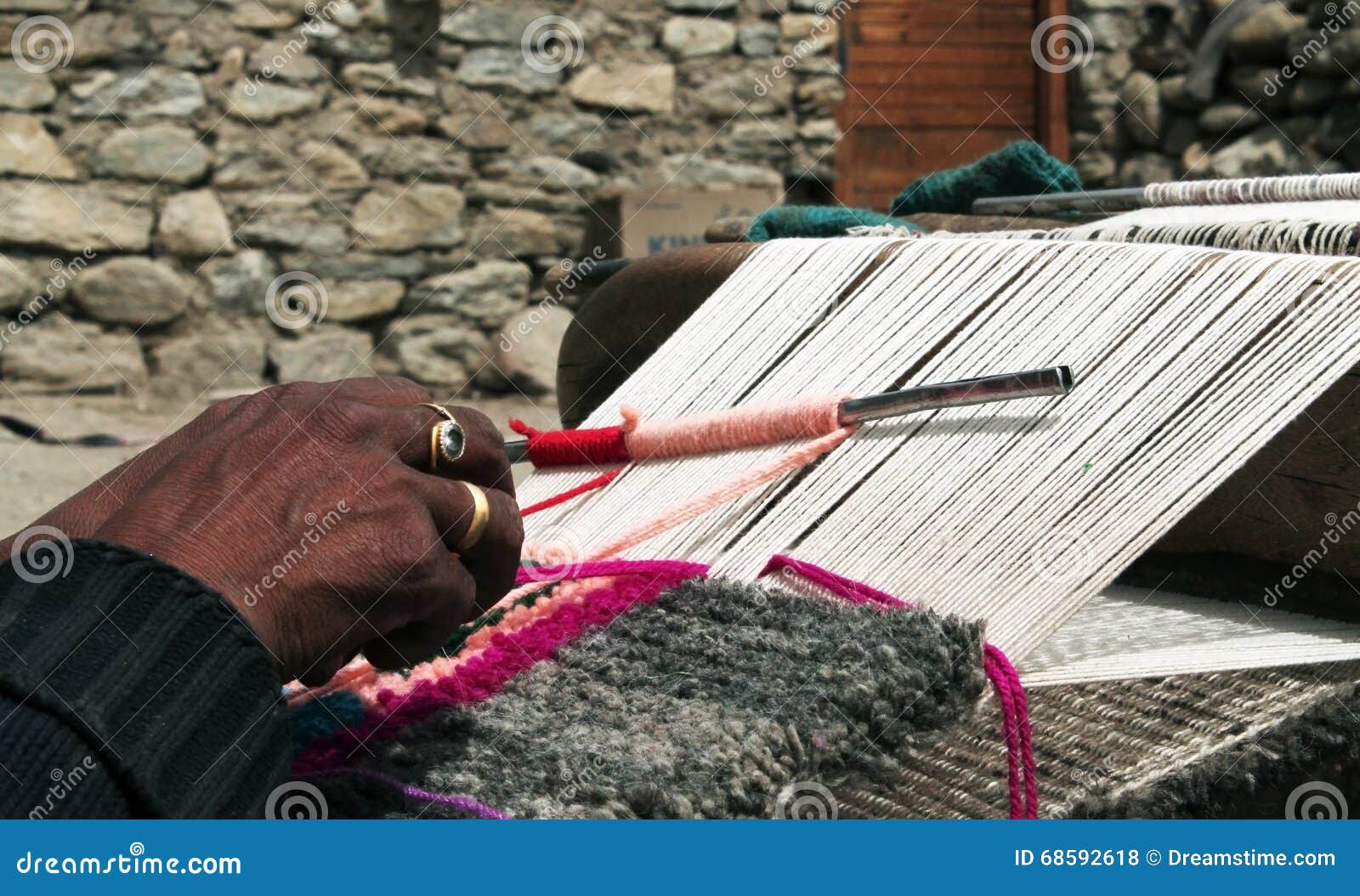Hand work stock photo. Image of work, hand, working, ladakh - 68592618