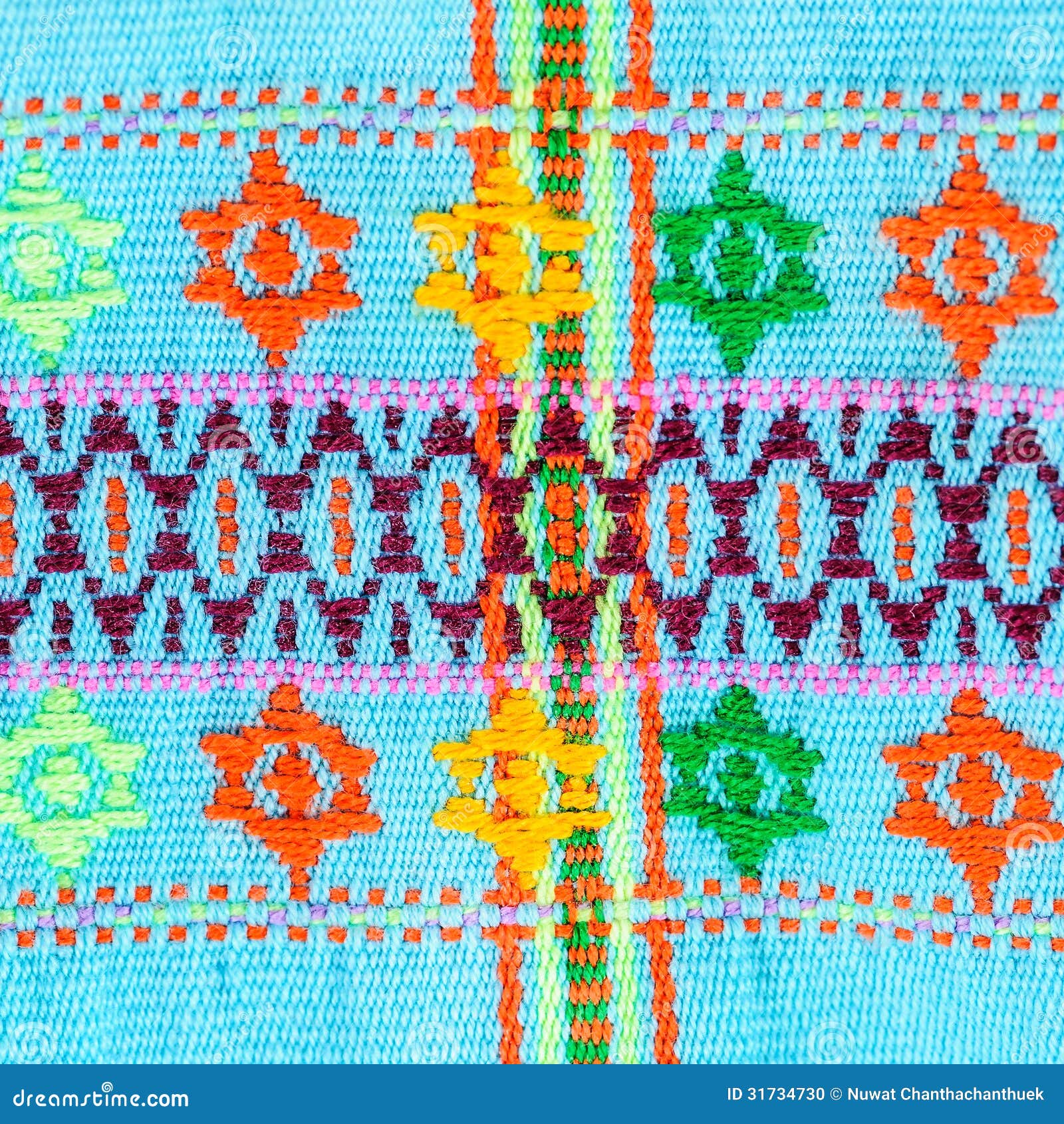 Hand woven fabric stock photo. Image of decoration, detail - 31734730