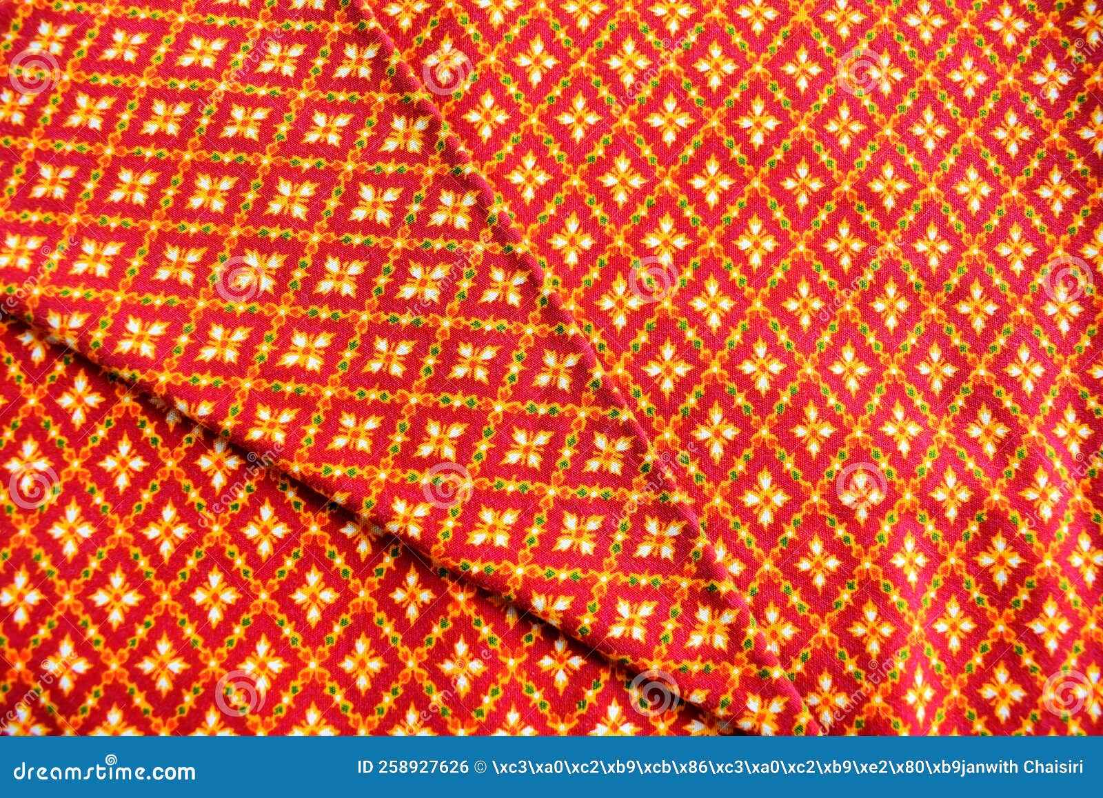 Hand-woven Fabric Background in Northeast Thailand Stock Photo - Image ...