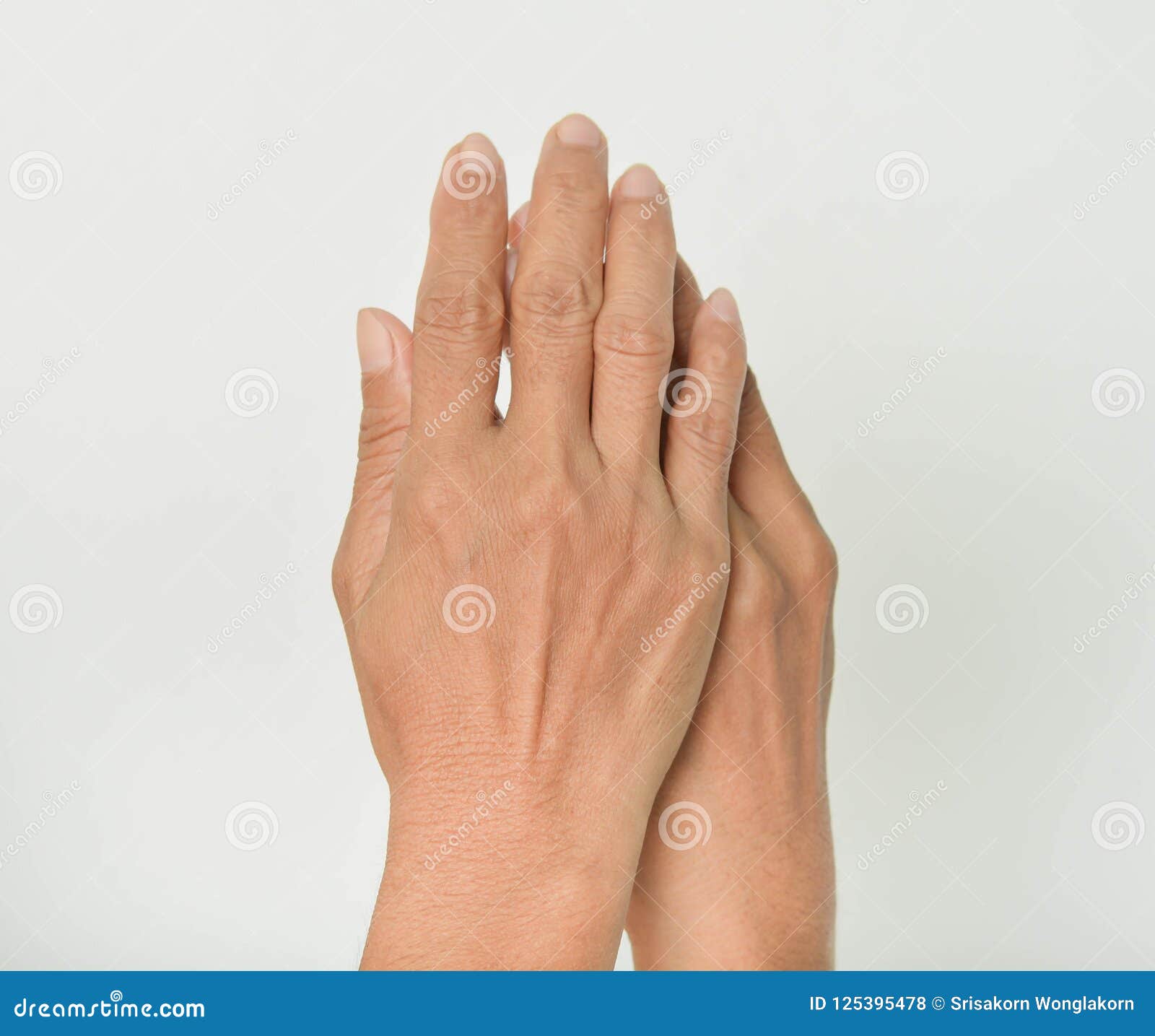 Hand wrinkle stock photo. Image of cream, smooth, moisturizer - 125395478