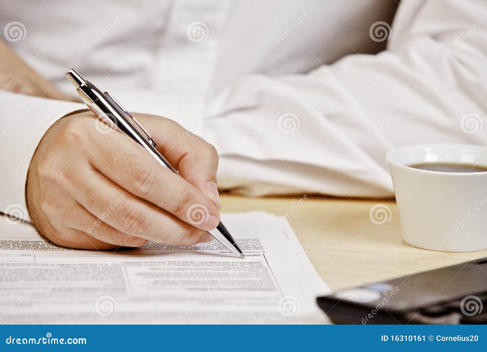 Hand writing stock image. Image of plan, white, person - 16310161