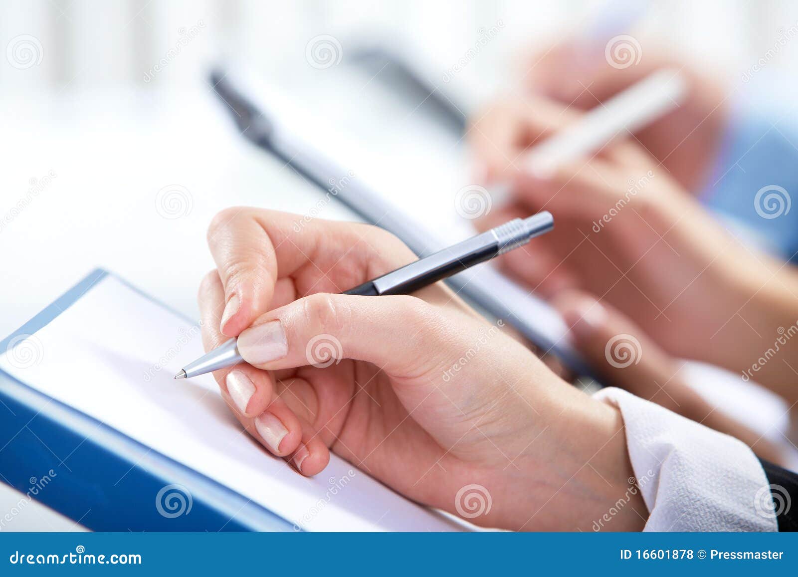 Hand writing stock photo. Image of occupation, lecture - 16601878
