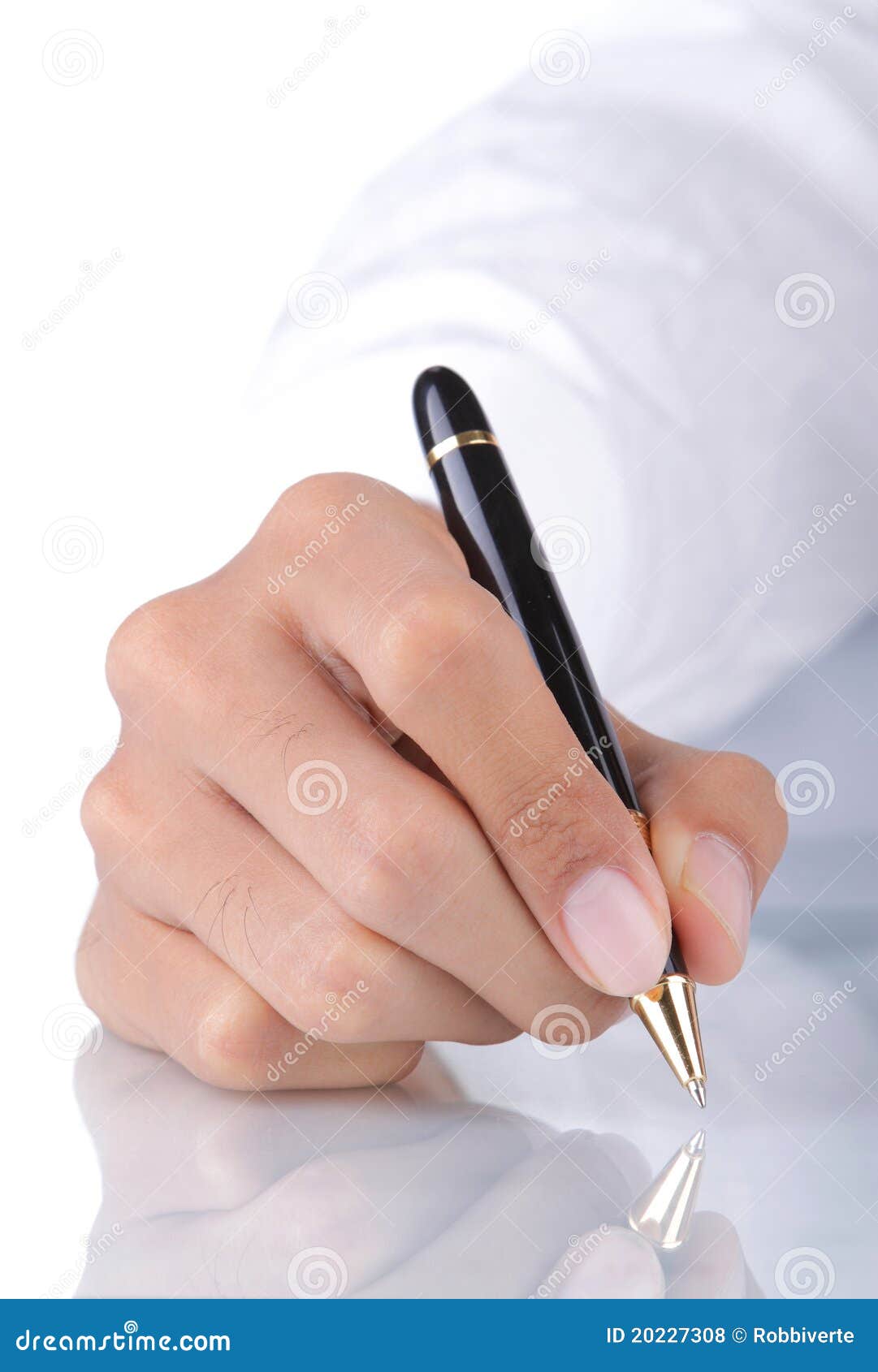 Hand writing stock photo. Image of single, human, note - 20227308