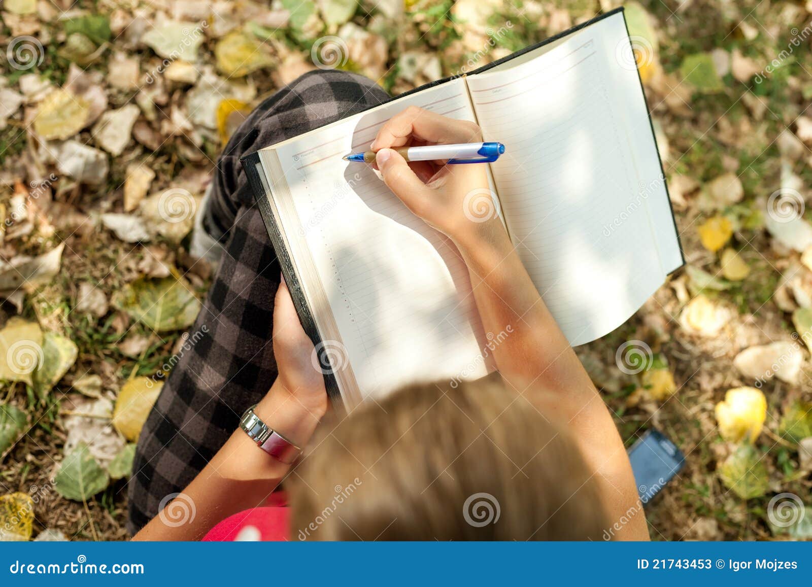 Hand writing stock image. Image of studding, educate - 21743453